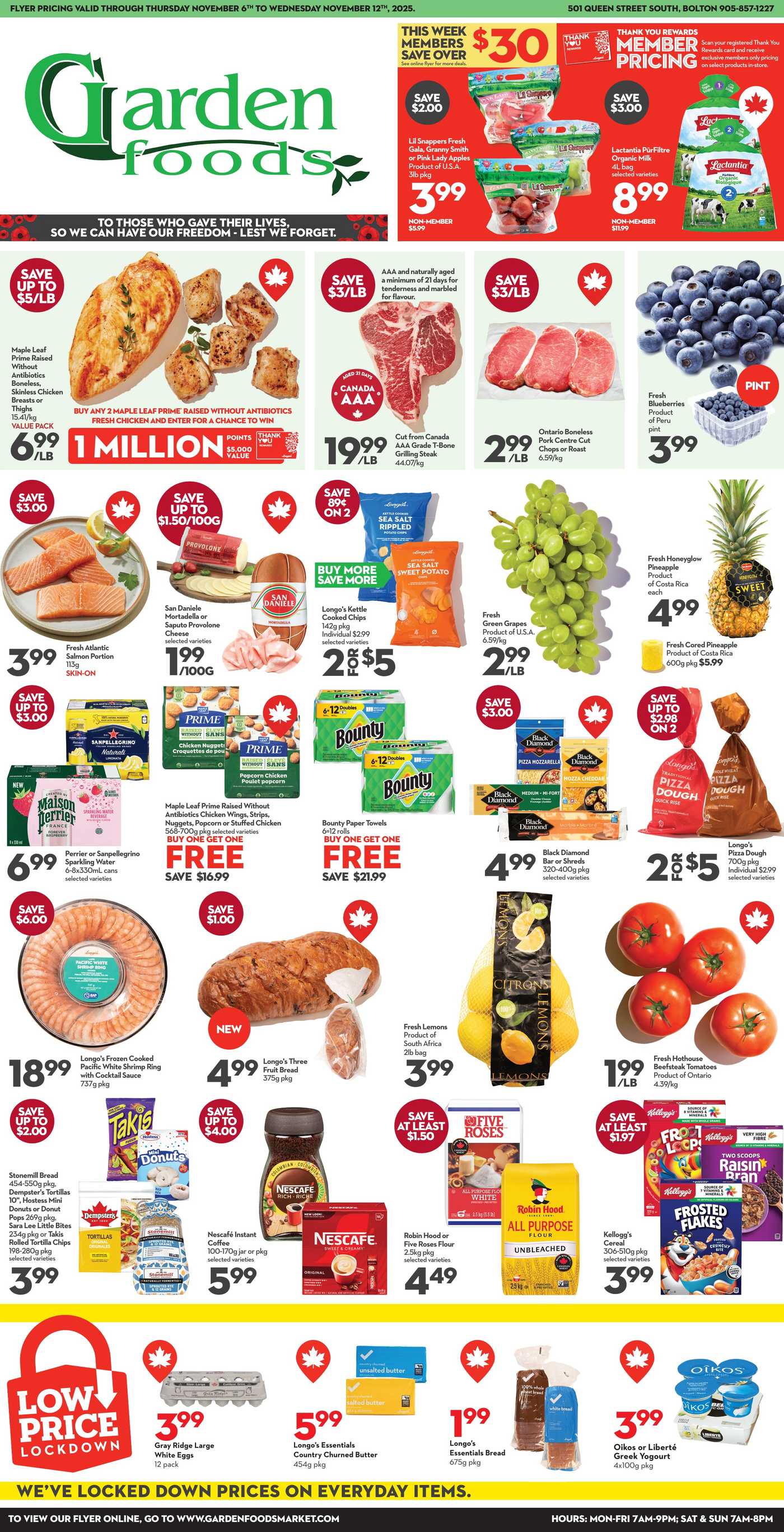 Garden Foods Flyer November 6 to 12
