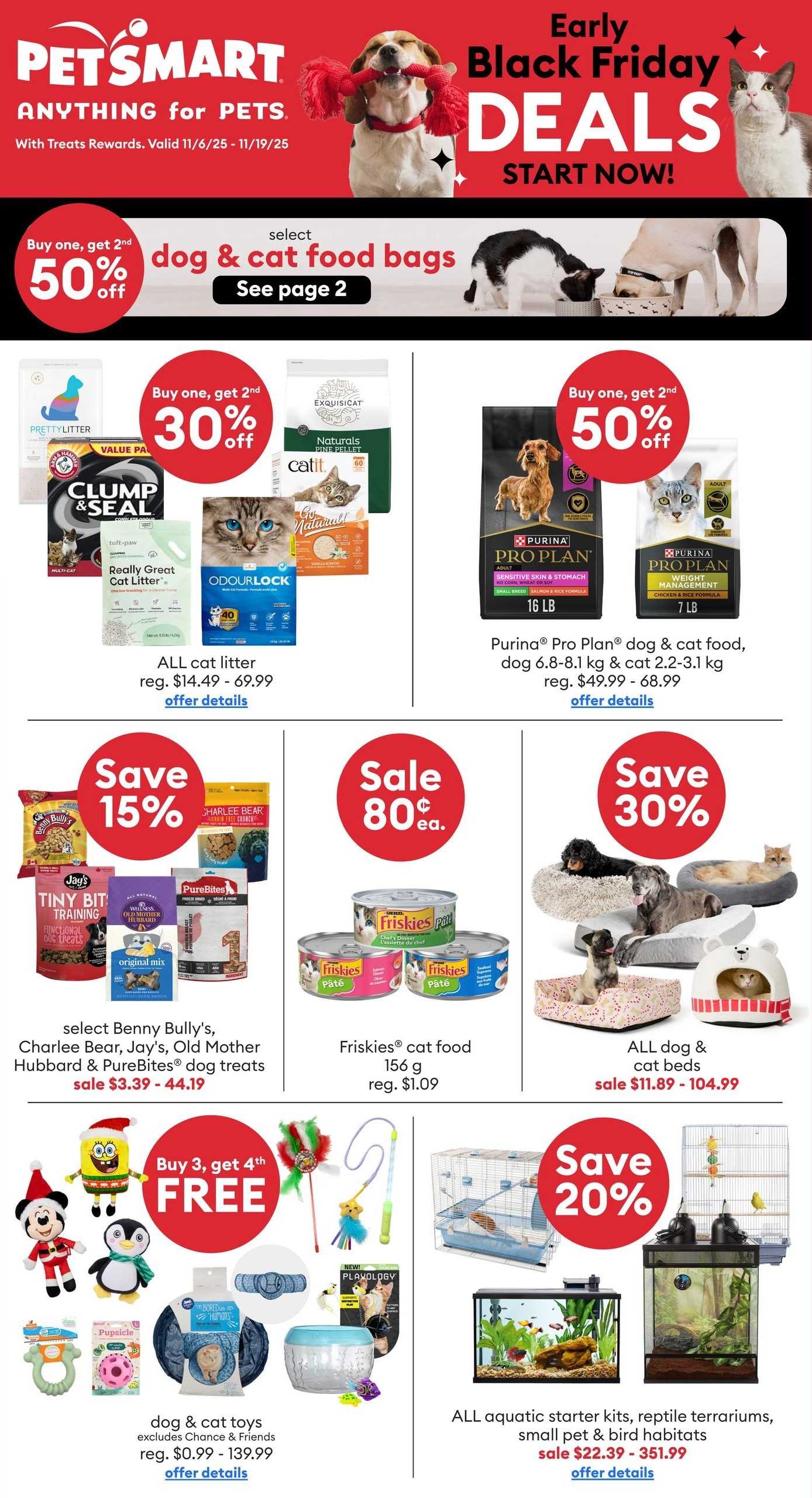 PetSmart Flyer November 6 to 19