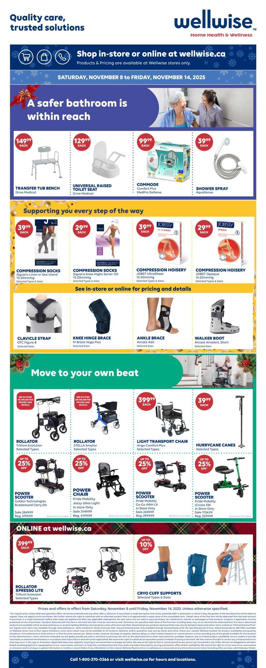 Wellwise By Shoppers Flyer November 8 to 14