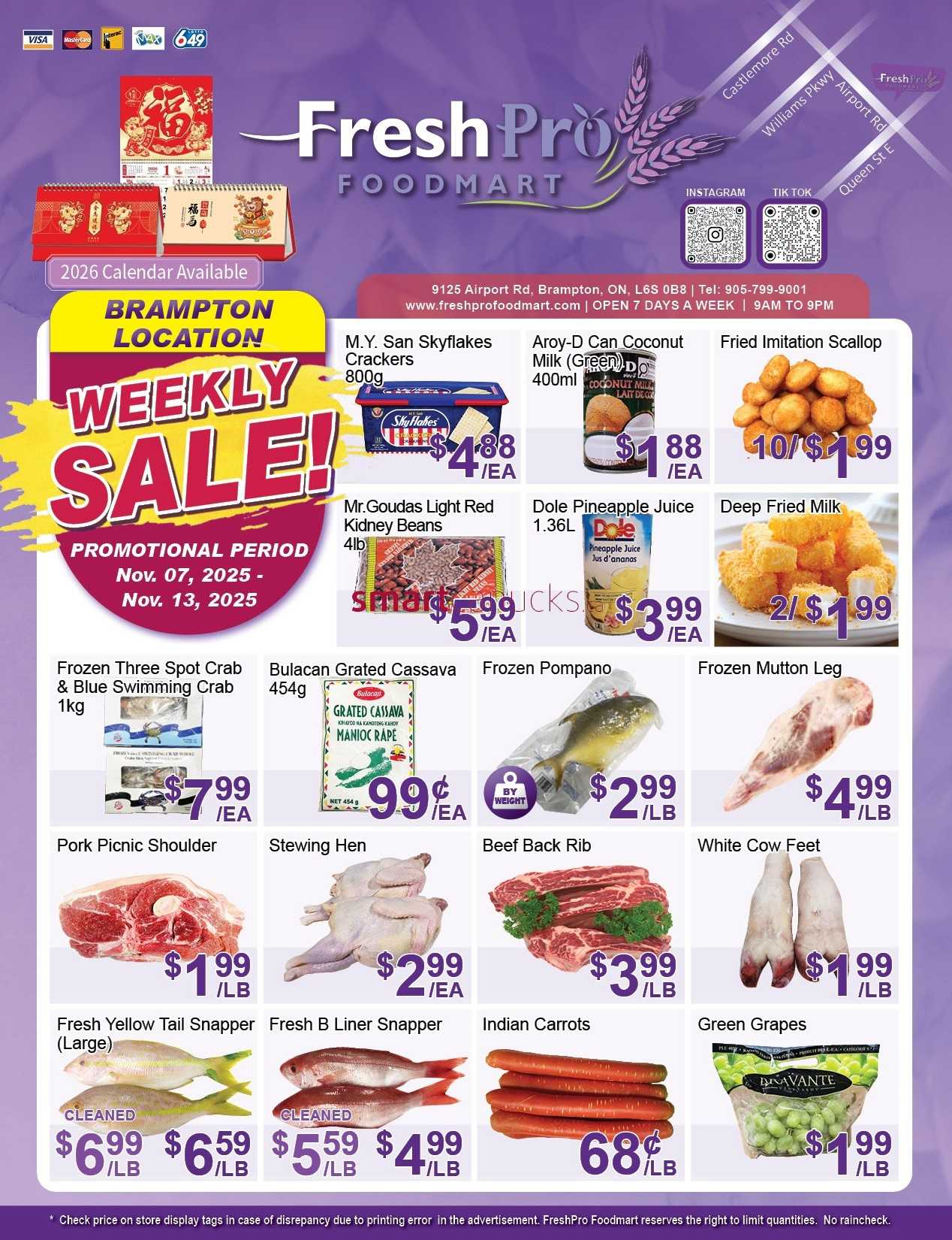 FreshPro Foodmart Canada Flyers