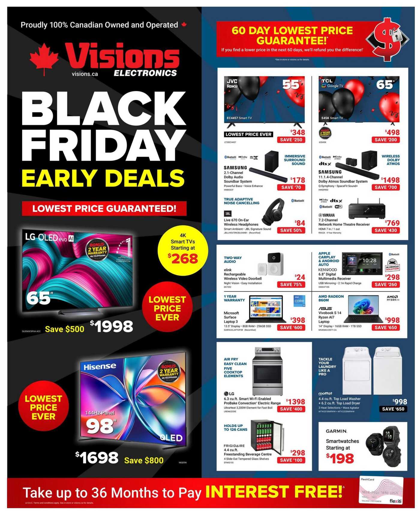 Visions Electronics Canada Flyers