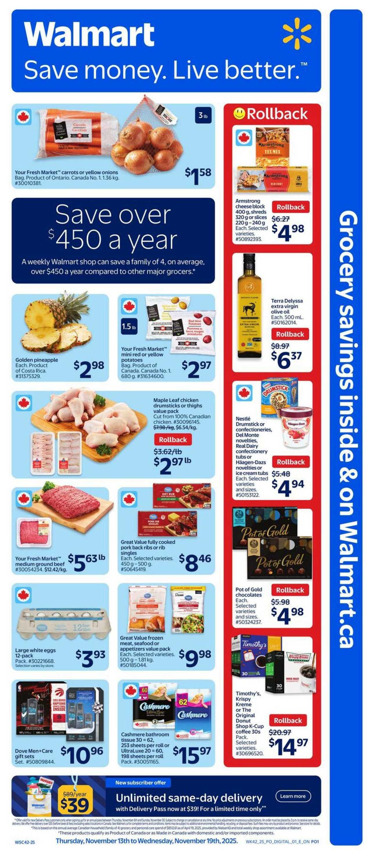 Walmart (ON) Flyer November 13 to 19
