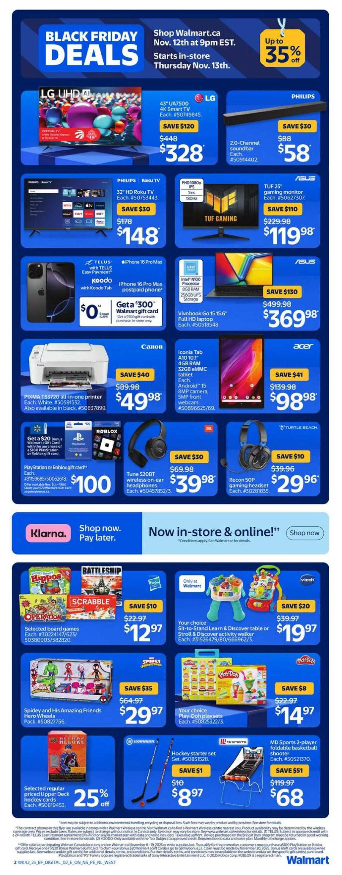 Walmart (ON) Flyer November 13 to 19