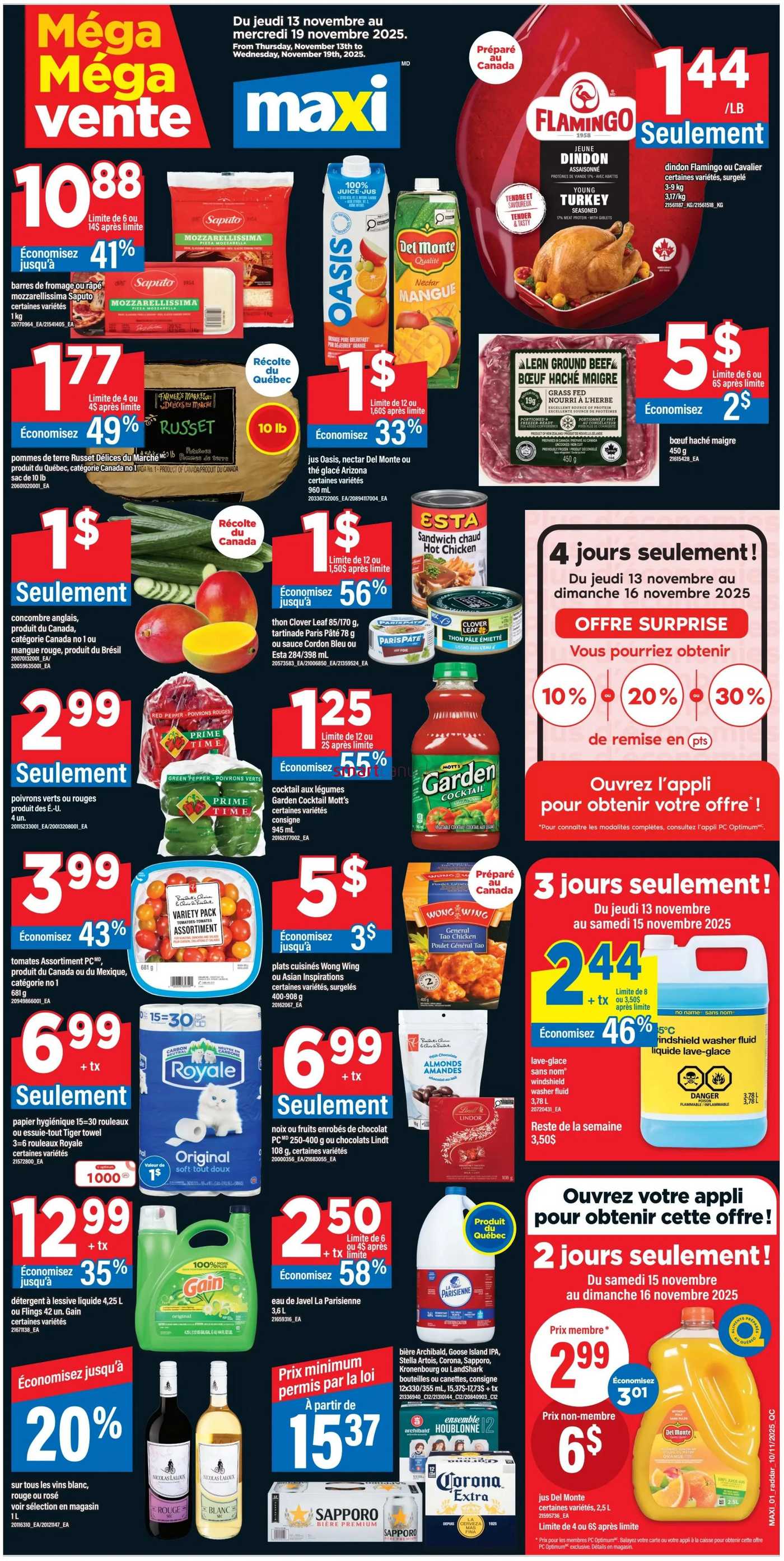 Maxi Flyer November 13 to 19