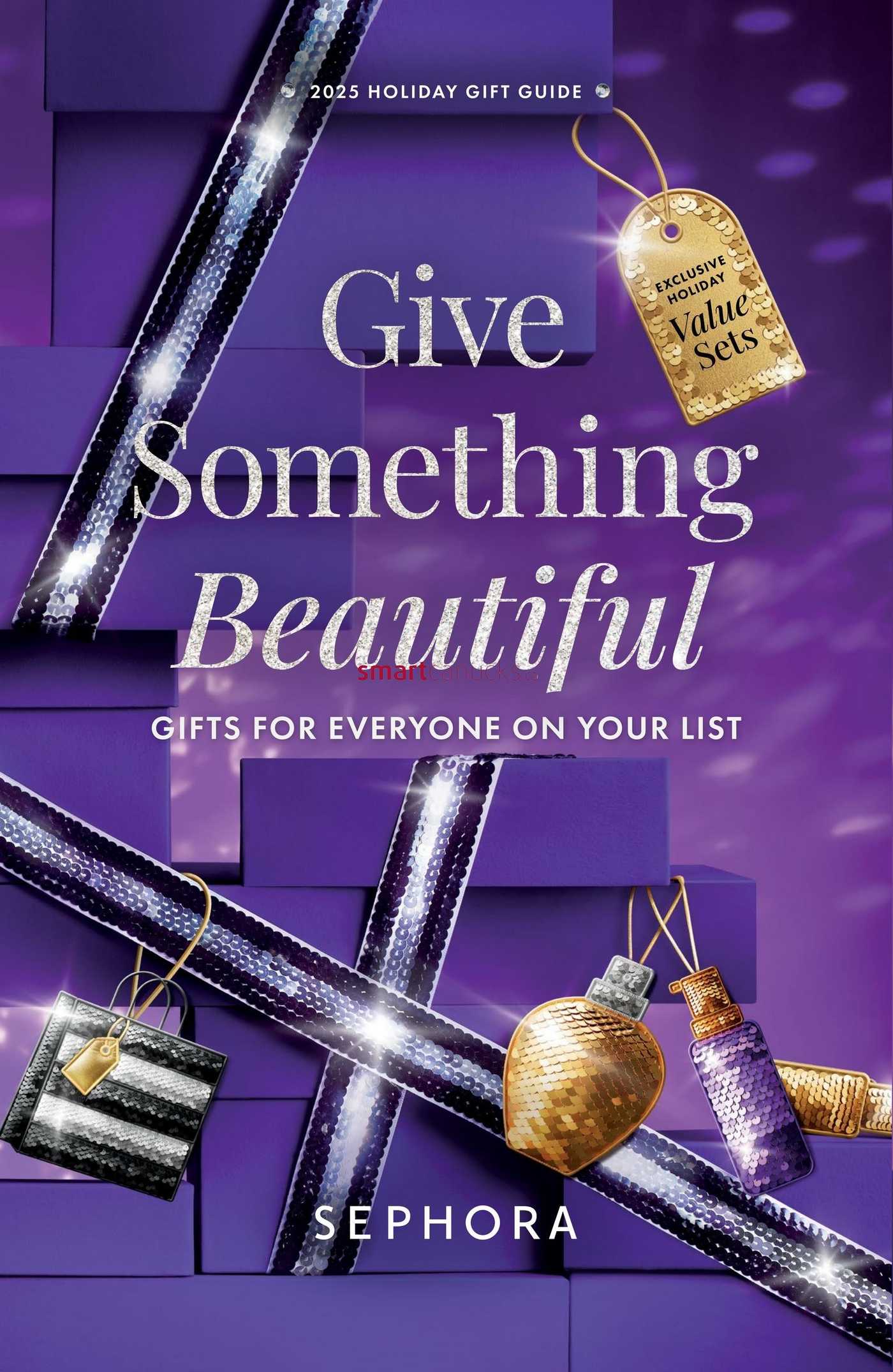 Sephora 2025 Holiday Gift Guide November 11 to December 24