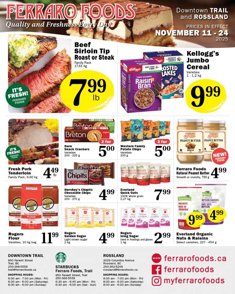 Ferraro Foods Canada Flyers
