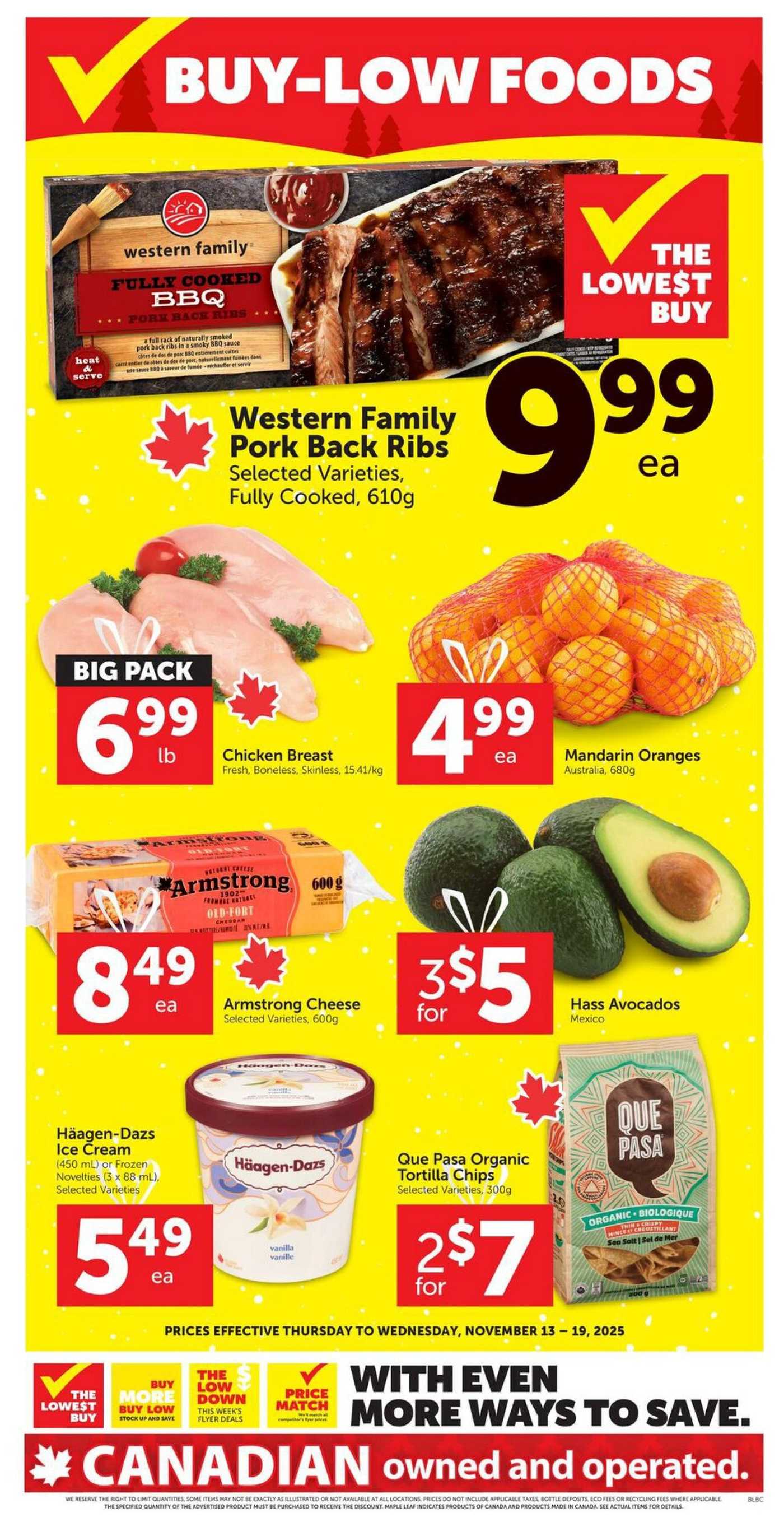 Buy-Low Foods Flyer November 13 to 19