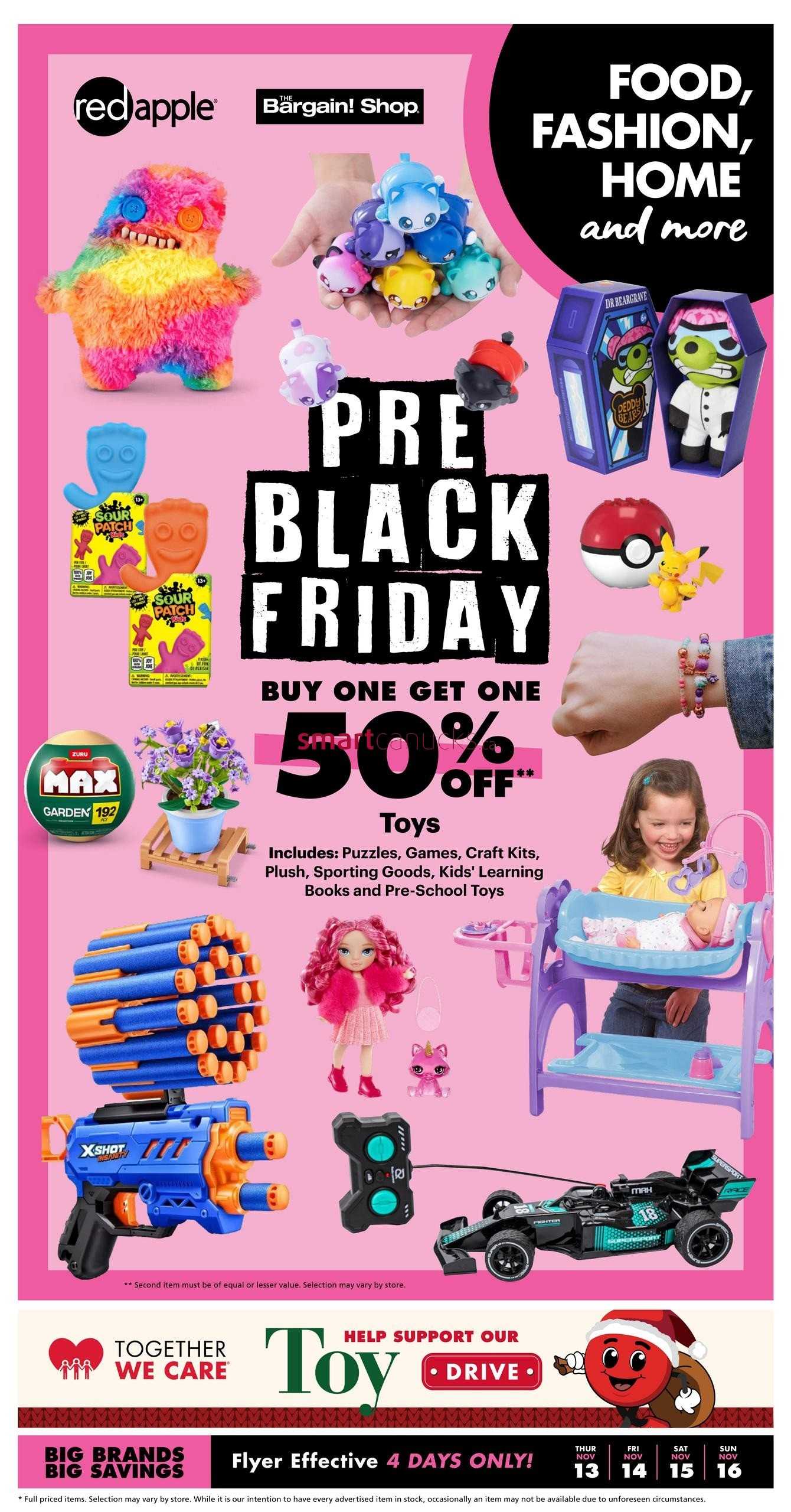 The Bargain Shop & Red Apple Stores Canada Flyers