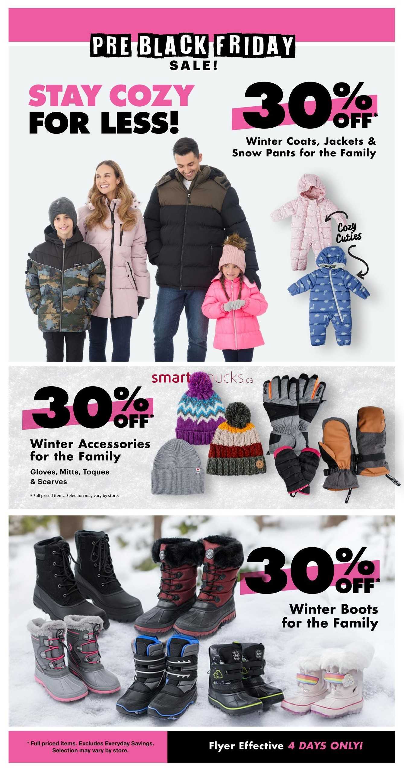 The Bargain Shop & Red Apple Stores Flyer November 13 to 16