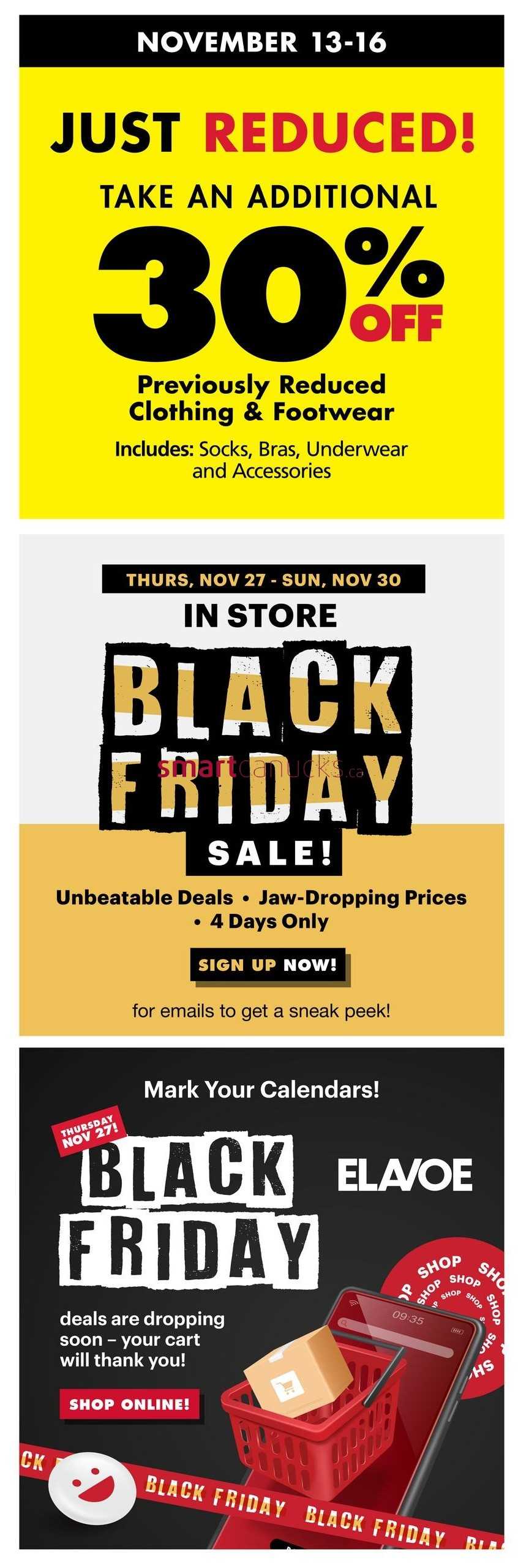 The Bargain Shop & Red Apple Stores Flyer November 13 to 16