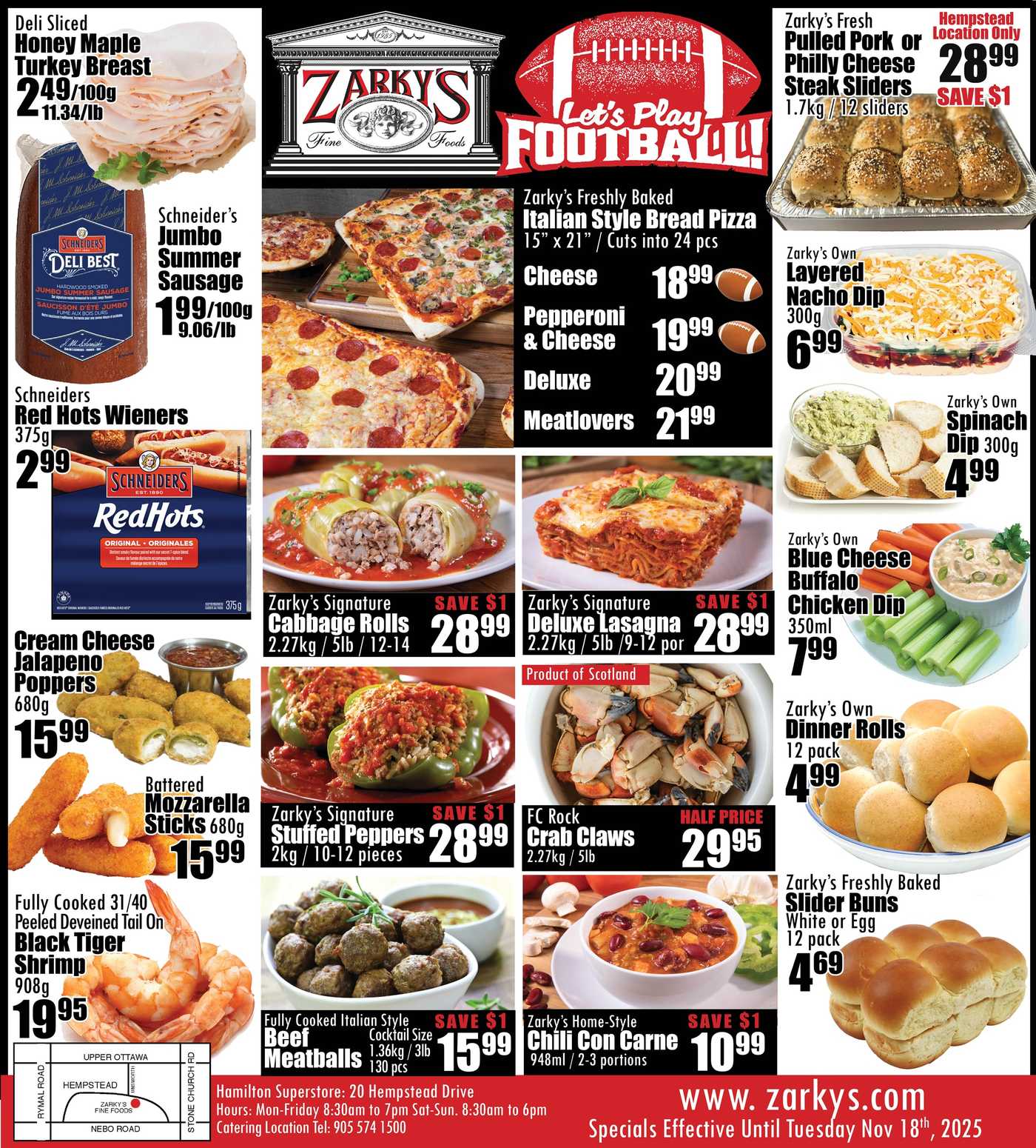 Zarky's Flyer November 12 to 18