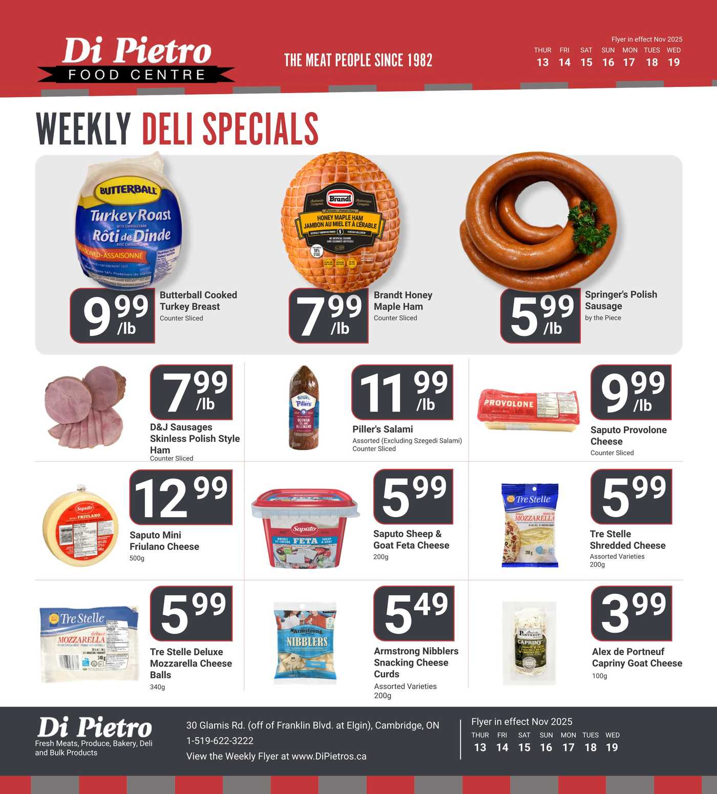Di Pietro Food Centre Flyer November 13 to 19