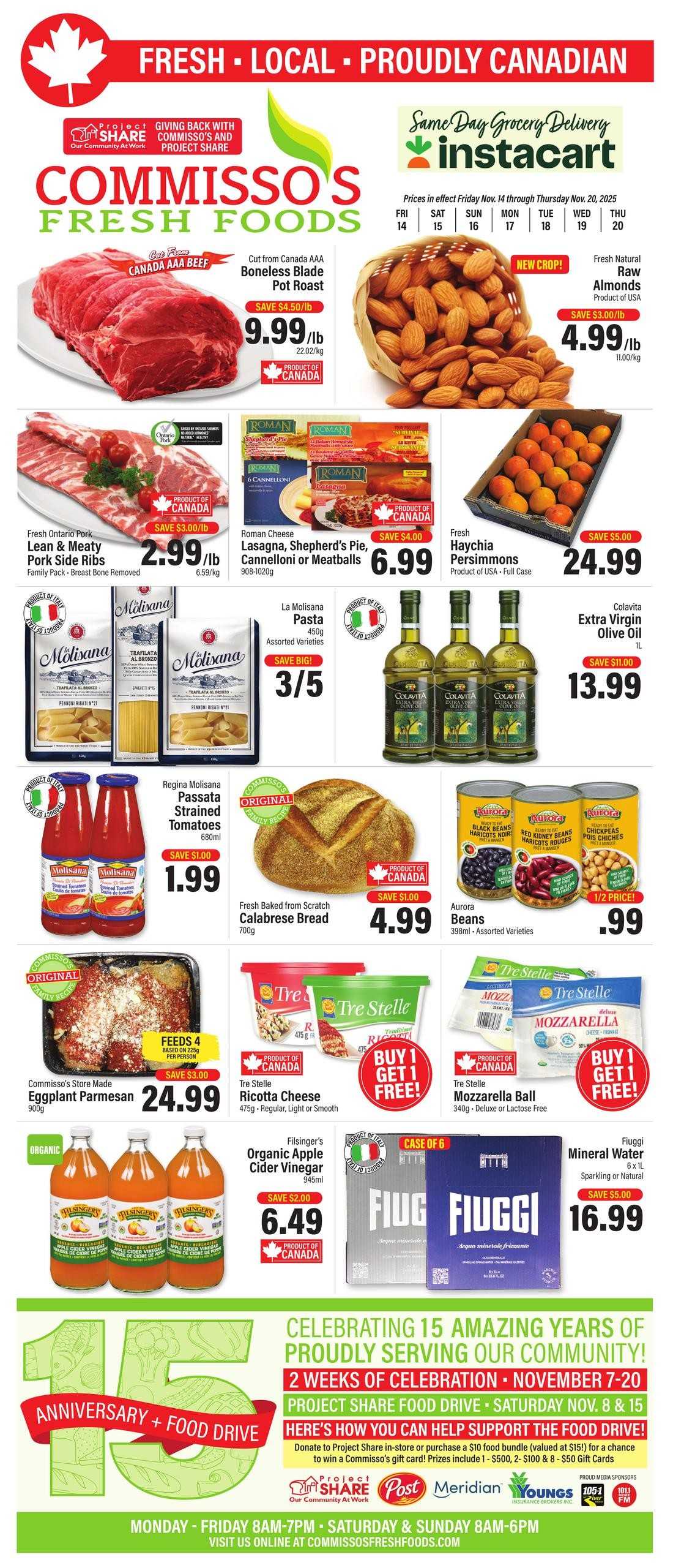 Commisso's Fresh Foods Flyer November 14 to 20
