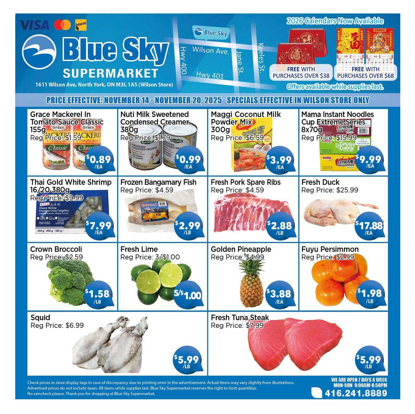 Blue Sky Supermarket Canada Flyers