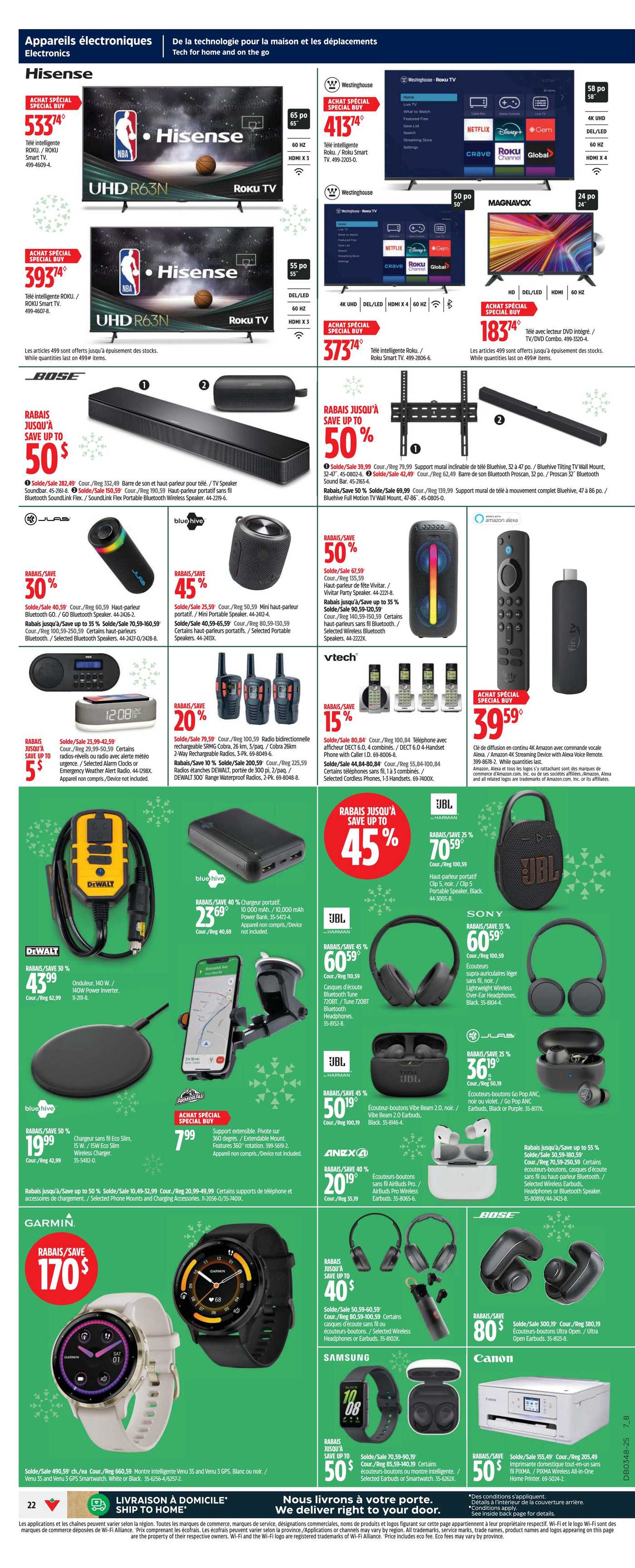Canadian Tire (QC) Flyer November 20 to 26