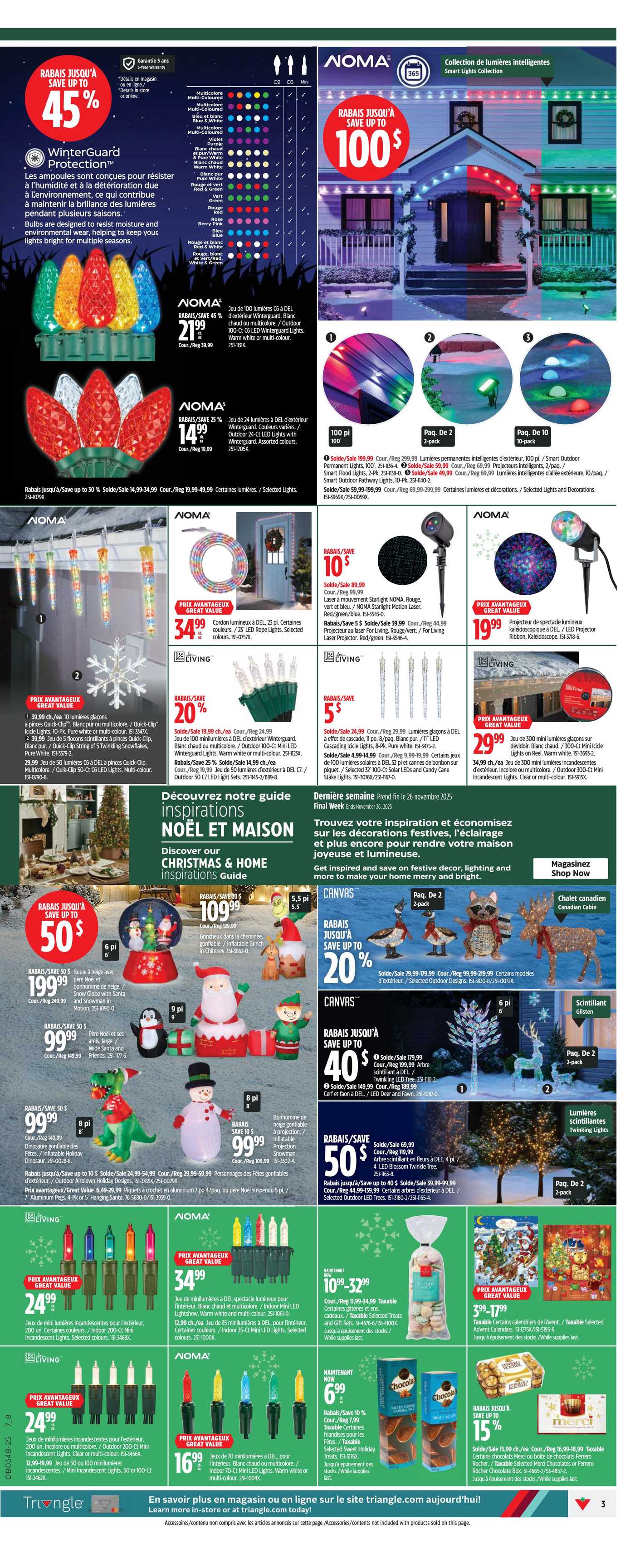 Canadian Tire (QC) Flyer November 20 to 26