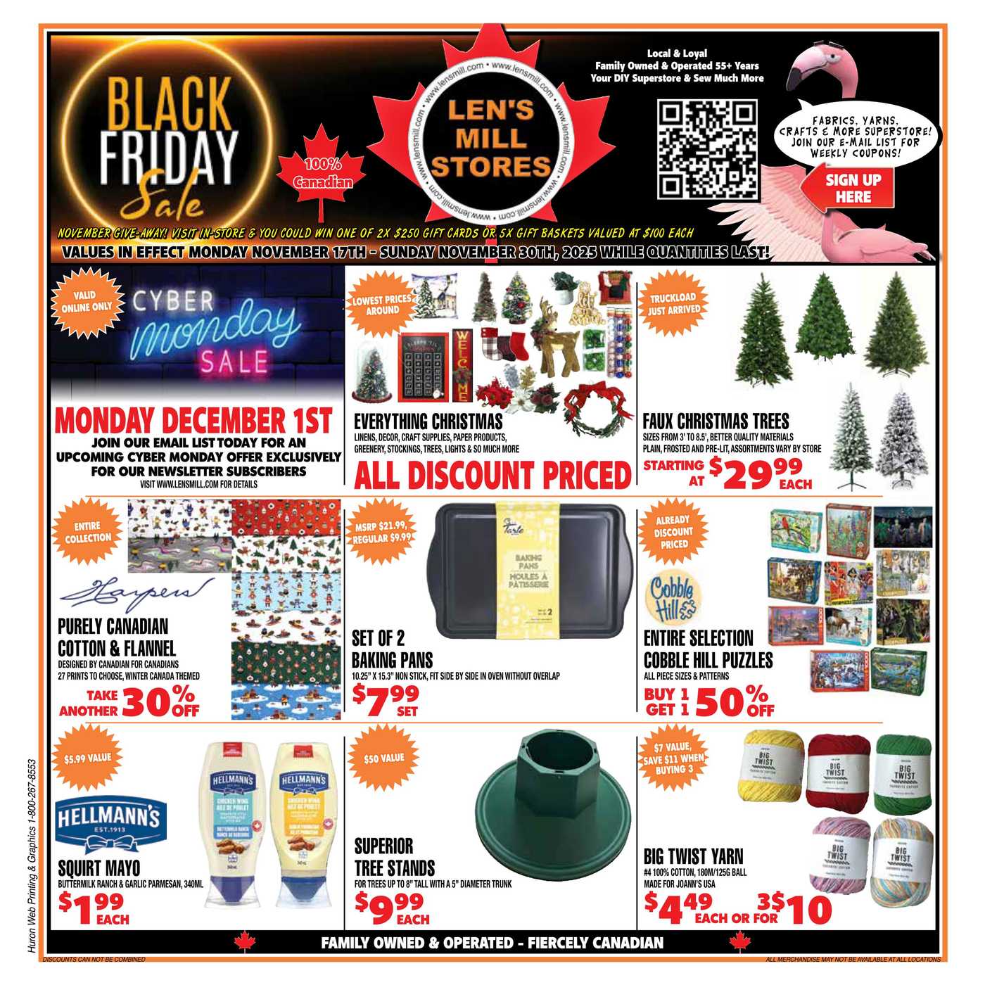 Len's Mill Stores Flyer November 17 to 30