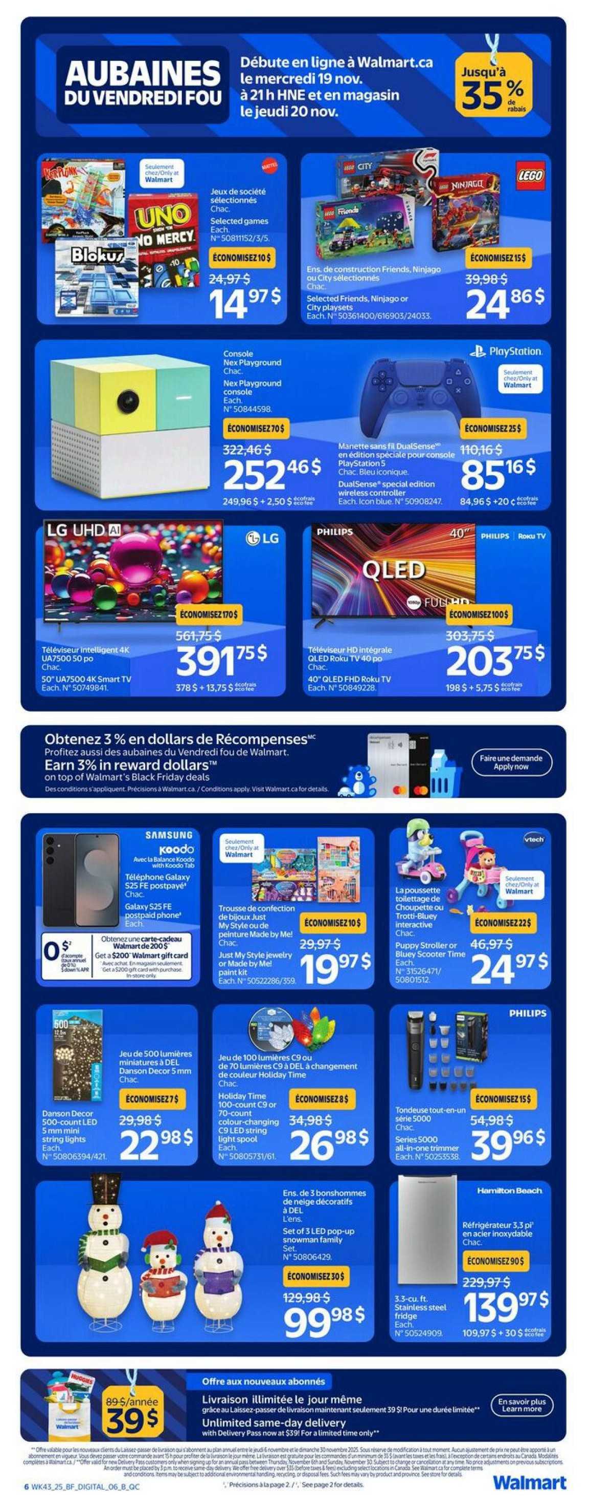 Walmart (QC) Flyer November 20 to 26