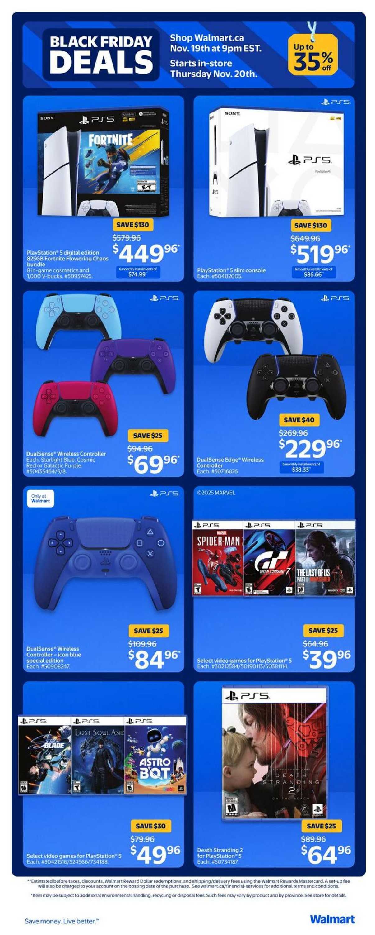 Walmart (West) Flyer November 20 to 26