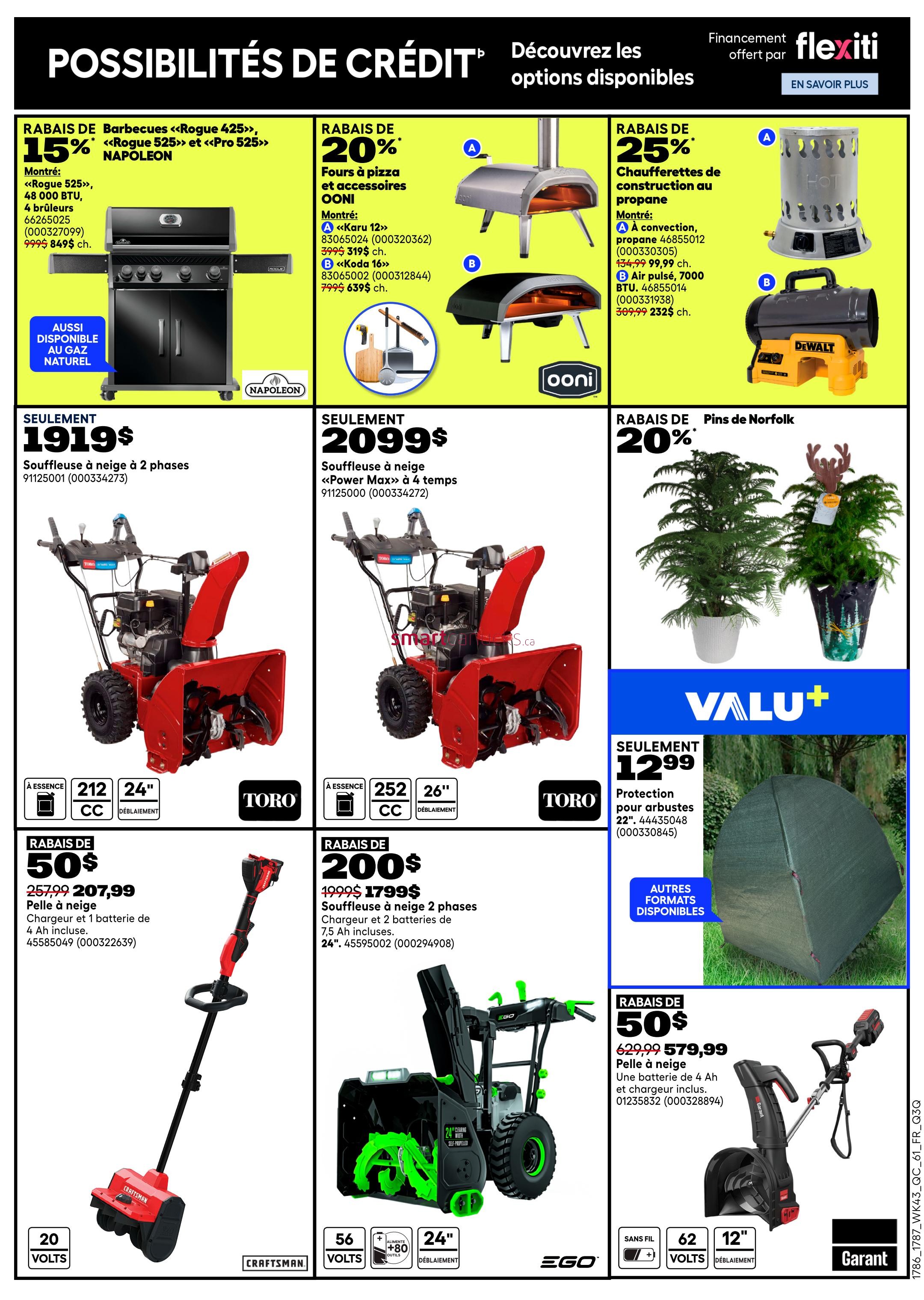 Rona & Rona+ (QC) Flyer November 20 to 26