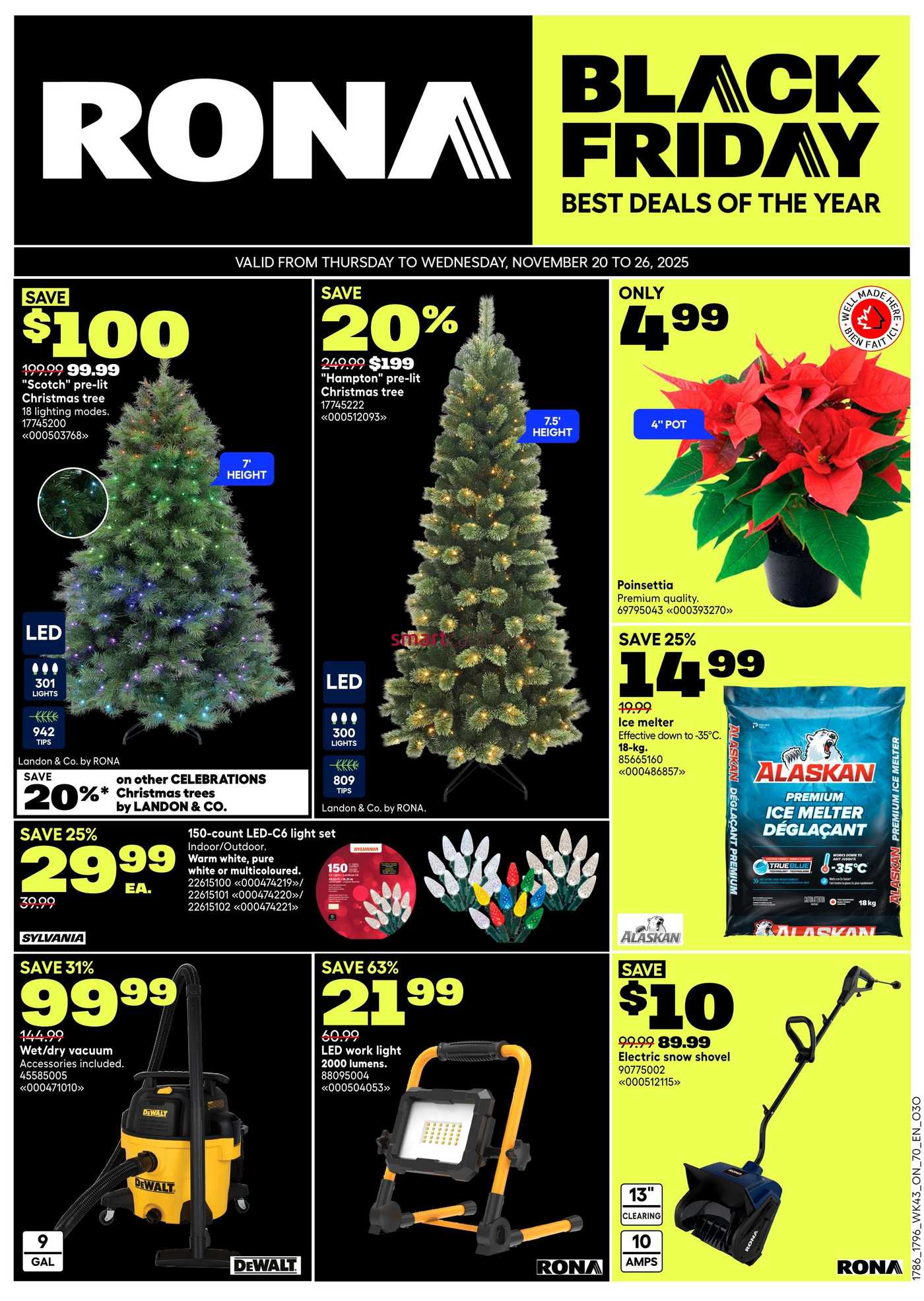 Rona & Rona+ (ON) Flyer November 20 to 26