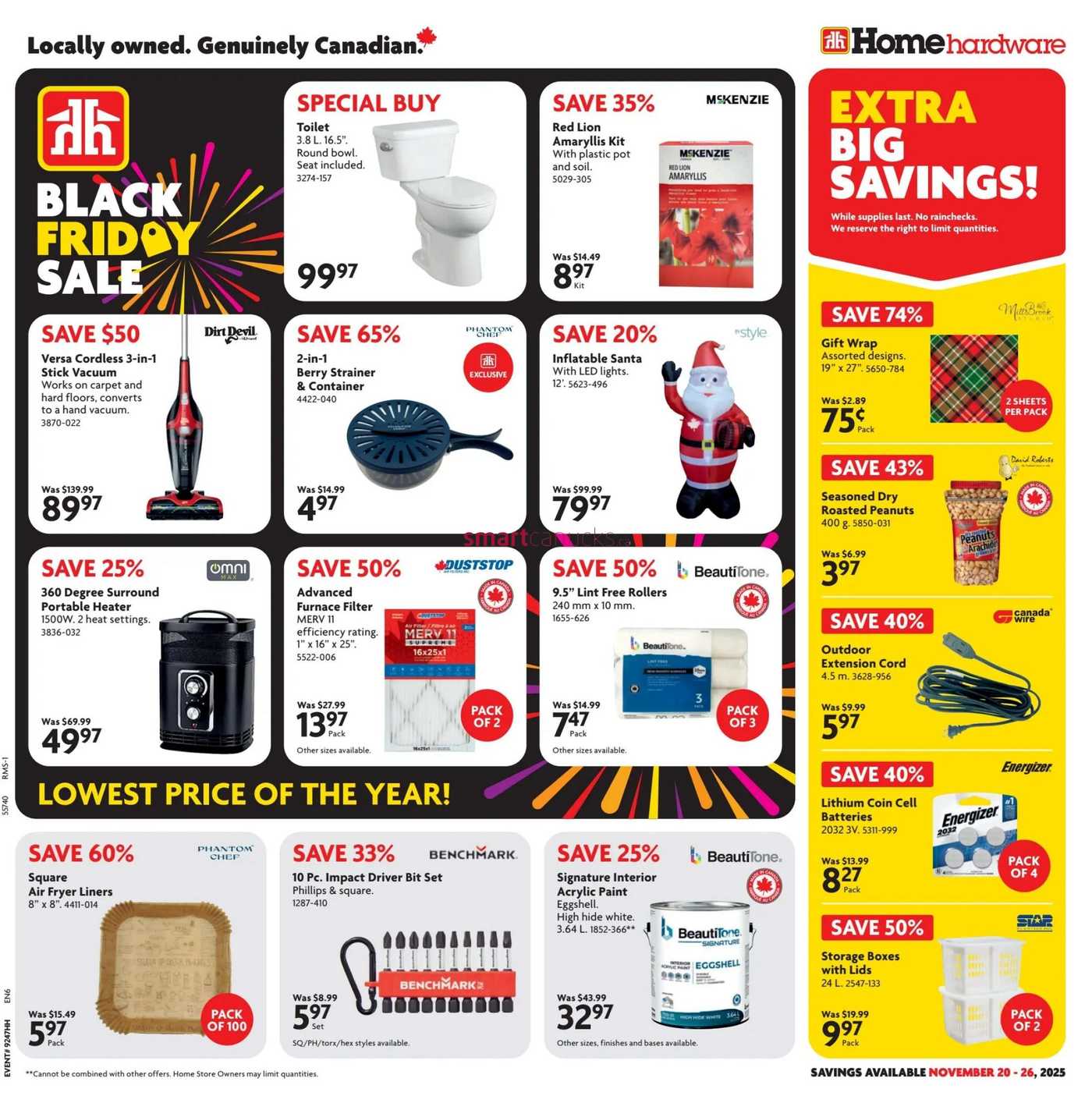 Home Hardware (ON) Flyer November 20 to 26