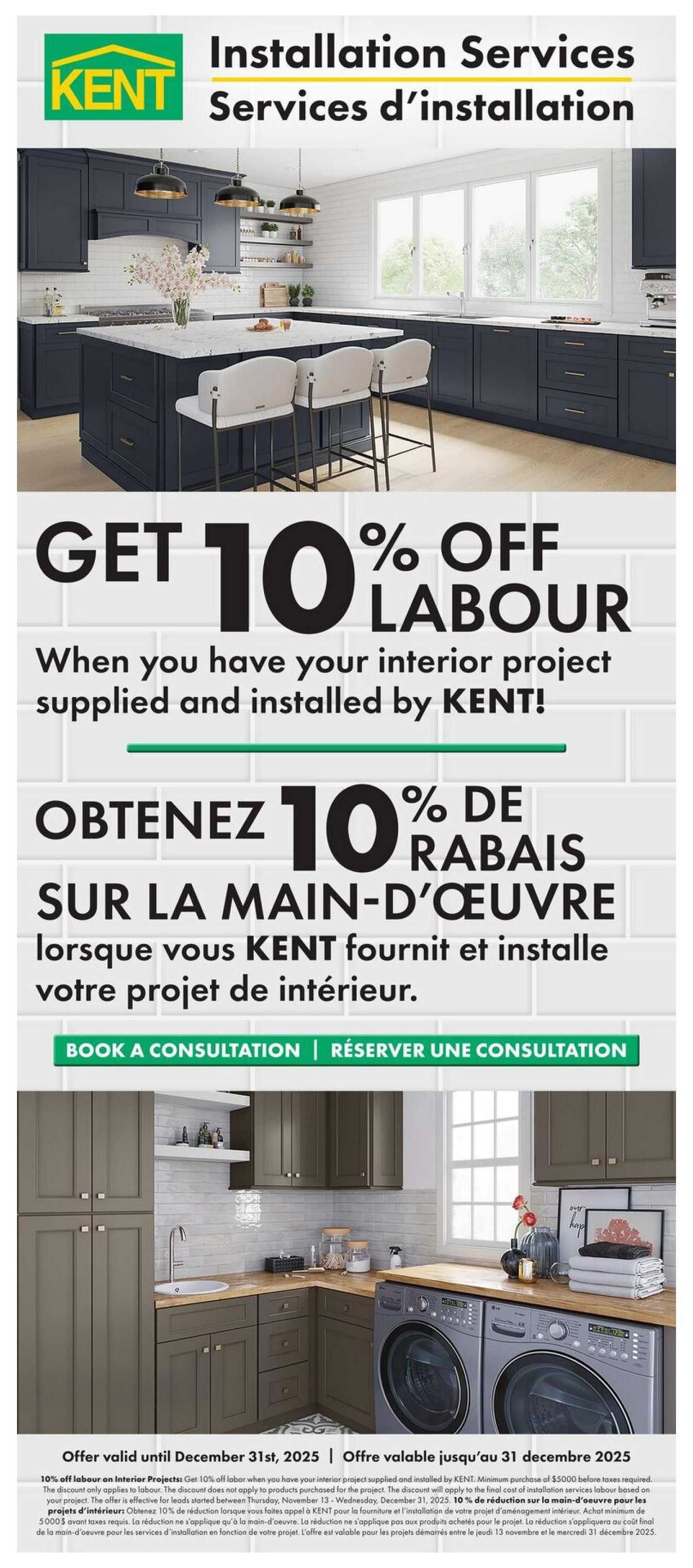 Kent Building Supplies Flyer November 20 to 26