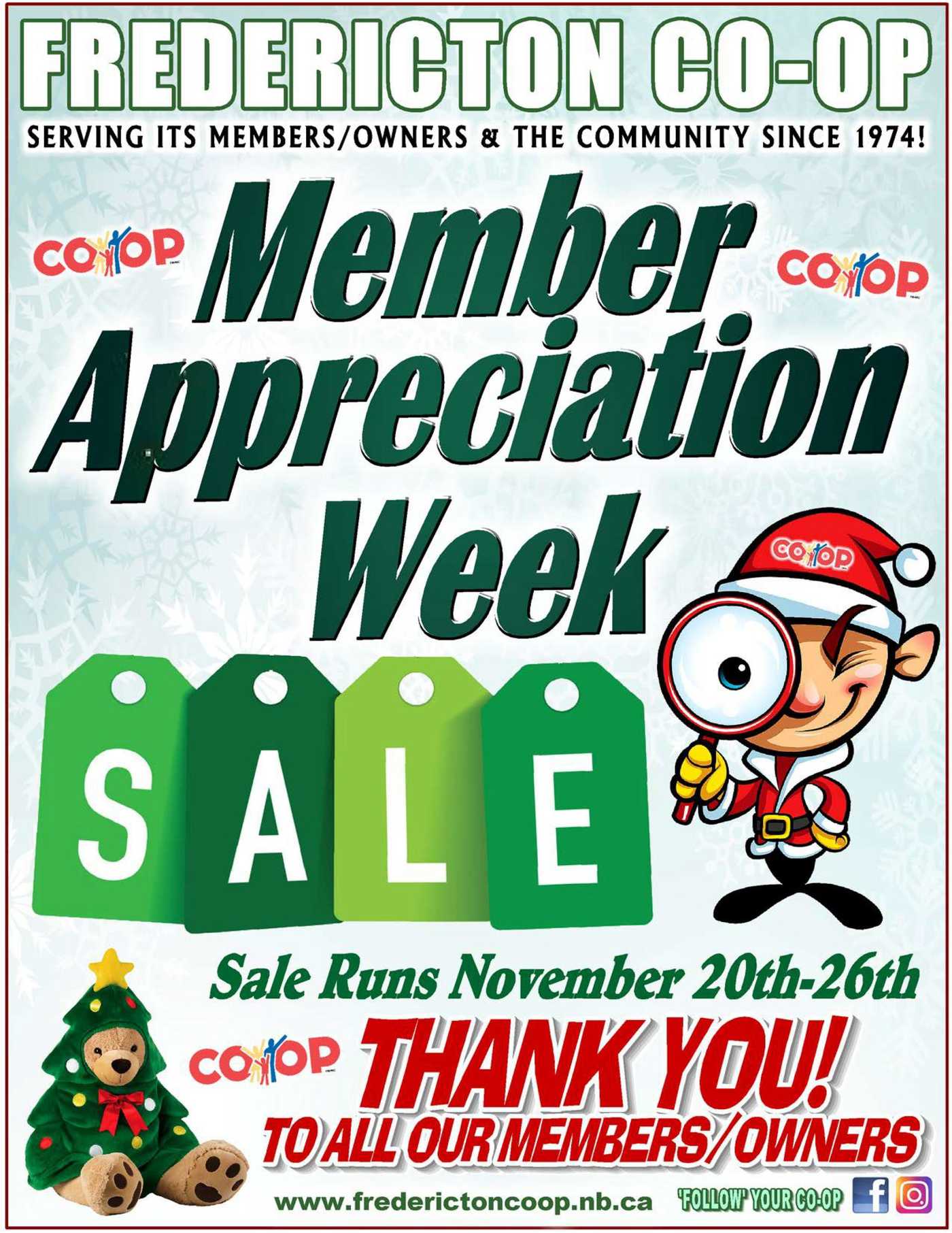 Fredericton Co-op Flyer November 20 to 26