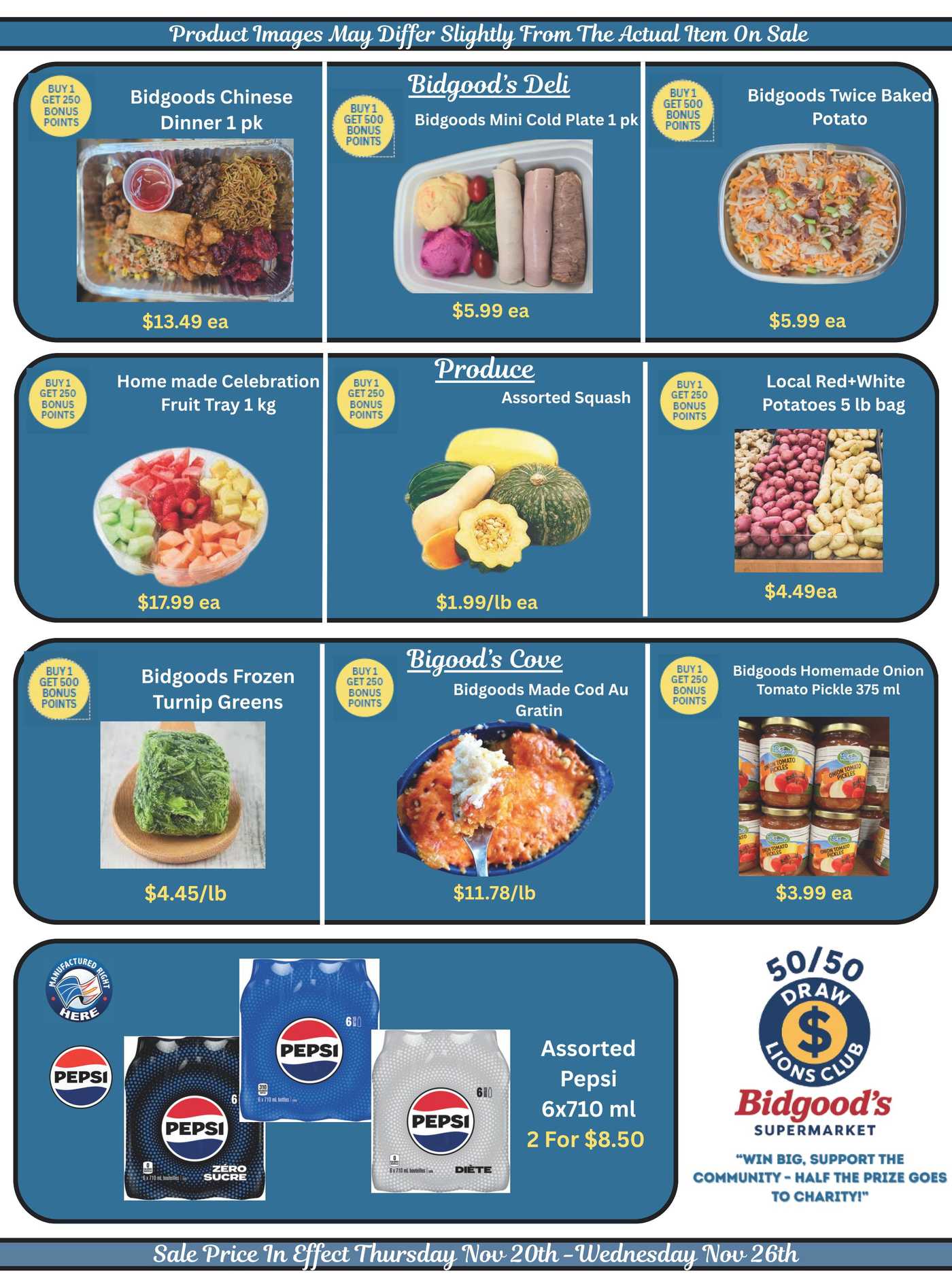 Bidgood's Flyer November 20 to 26