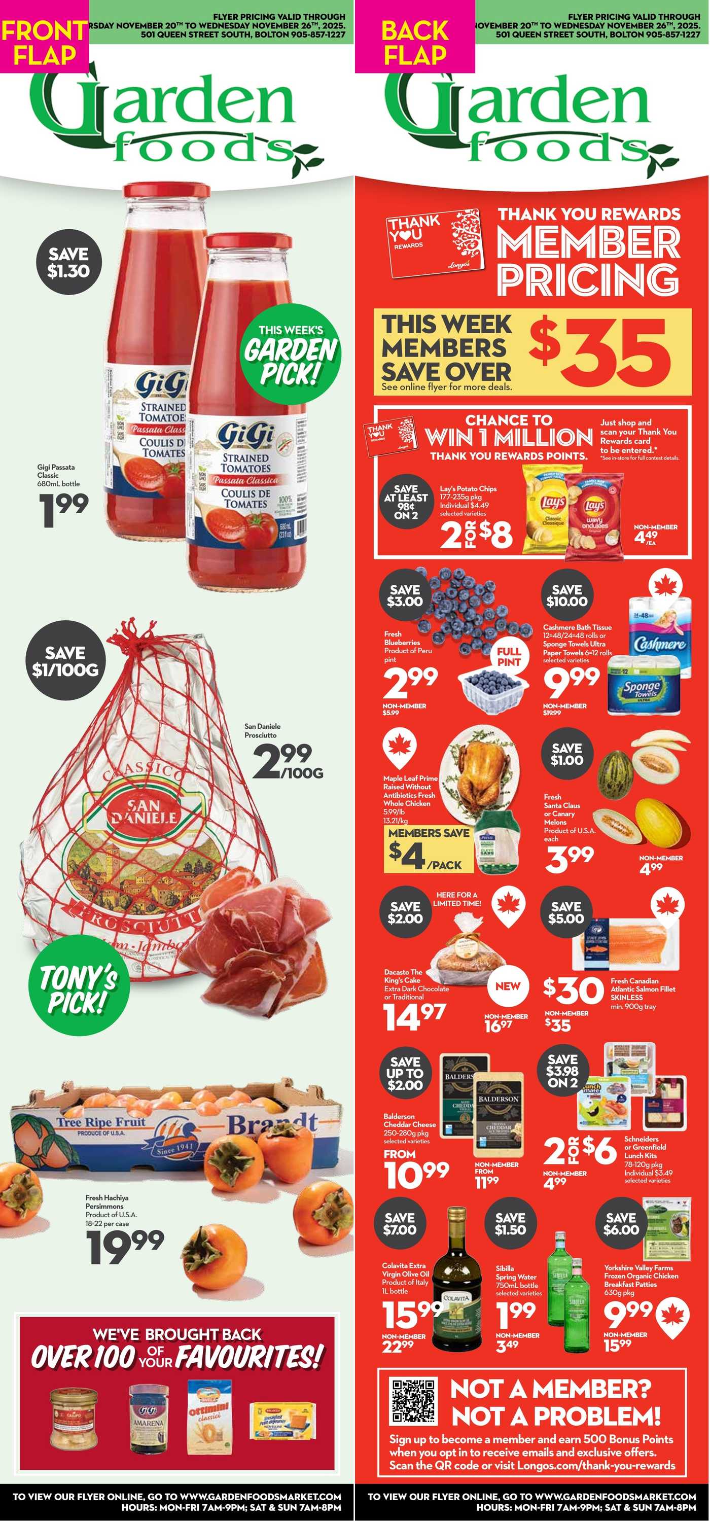 Garden Foods Flyer November 20 to 26