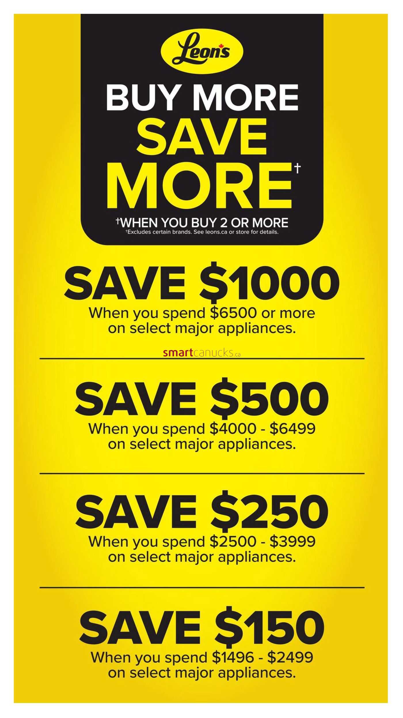 Leon’s Flyer November 20 to December 3