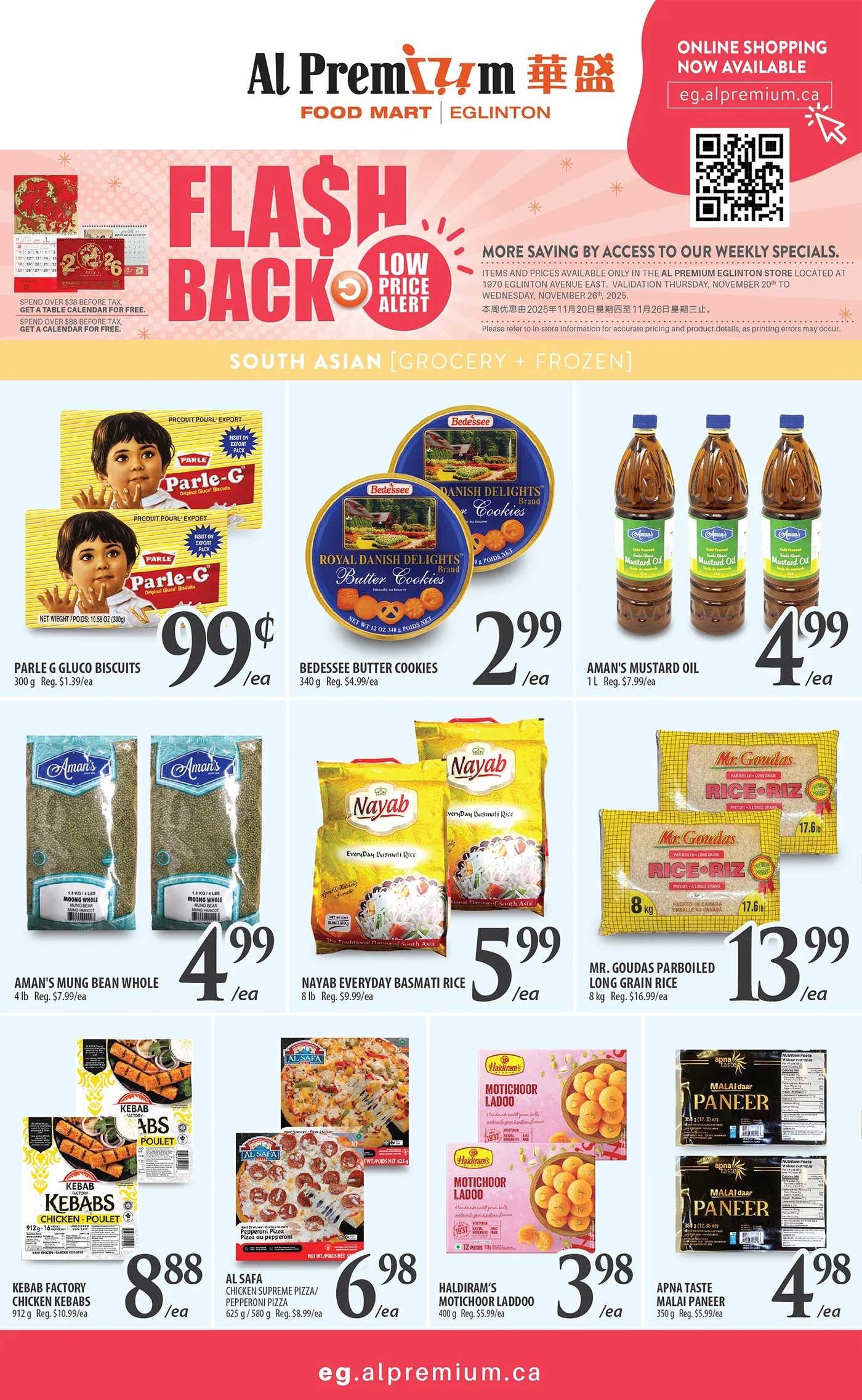 Al Premium Food Mart (Eglinton Ave.) Flyer November 20 to 26