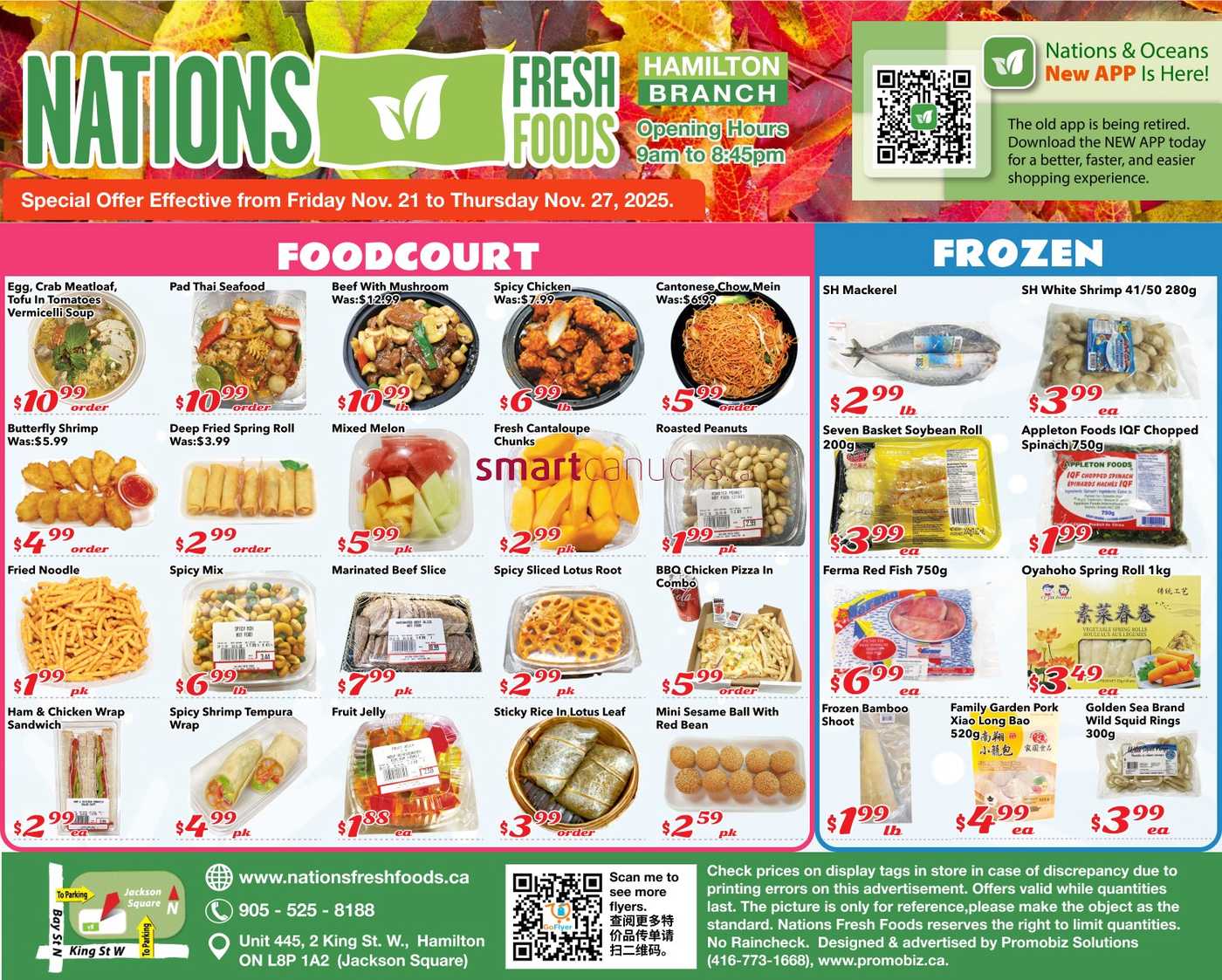 Nations Fresh Foods (Hamilton) Flyer November 21 to 27