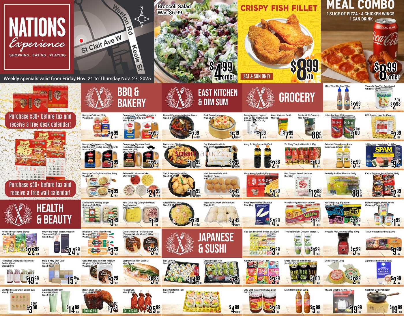 Nations Fresh Foods (Toronto) Flyer November 21 to 27