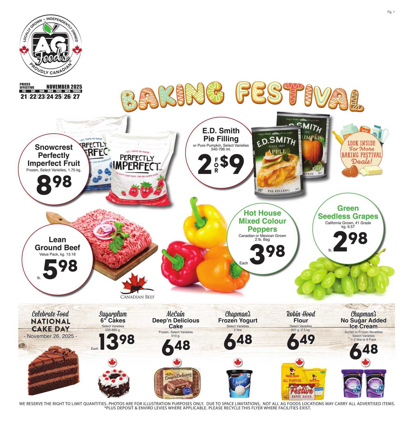 AG Foods Flyer November 21 to 27