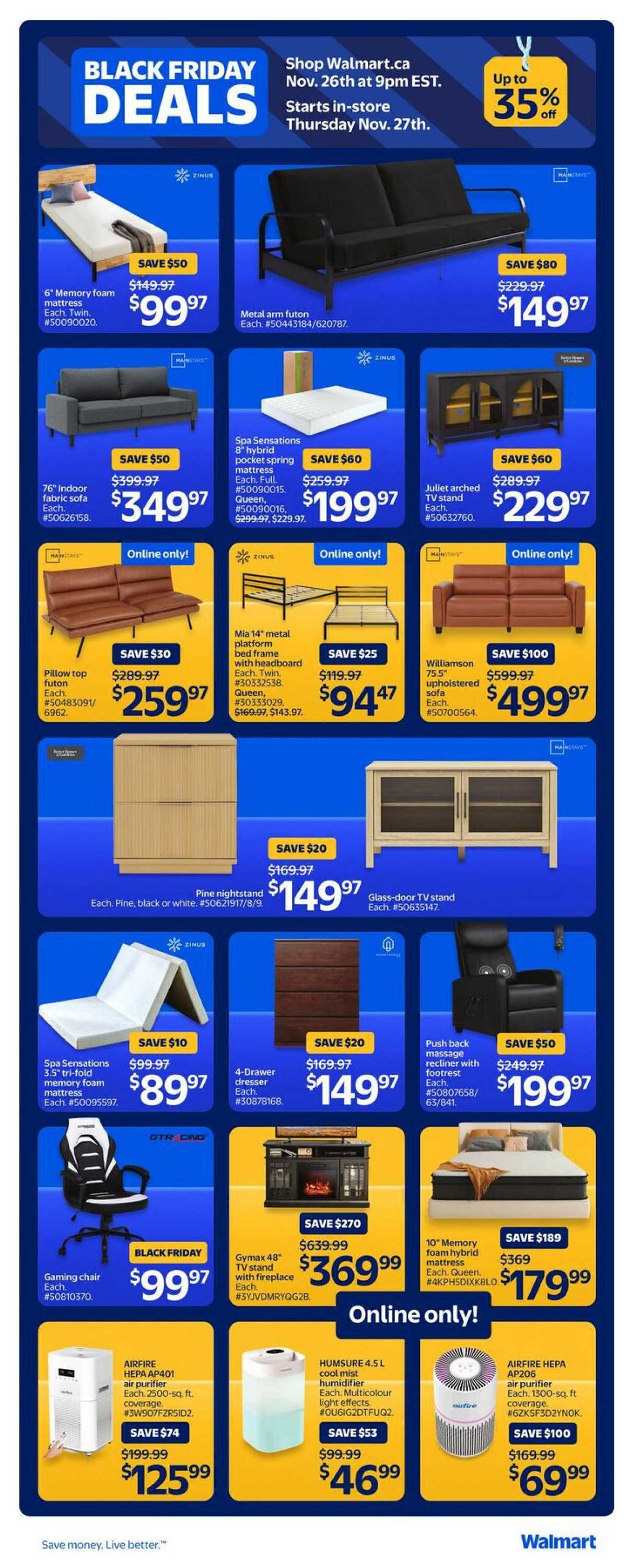 Walmart (ON) Black Friday Flyer November 27 to December 3