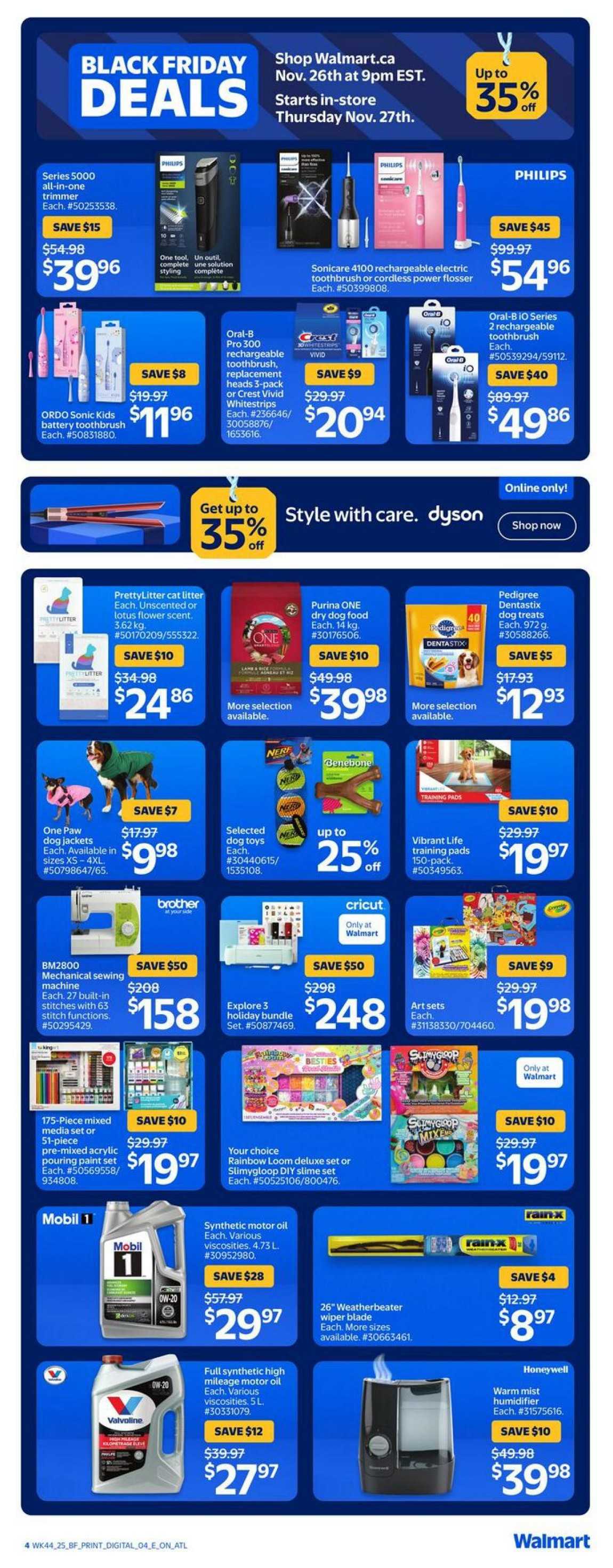 Walmart (ON) Black Friday Flyer November 27 to December 3