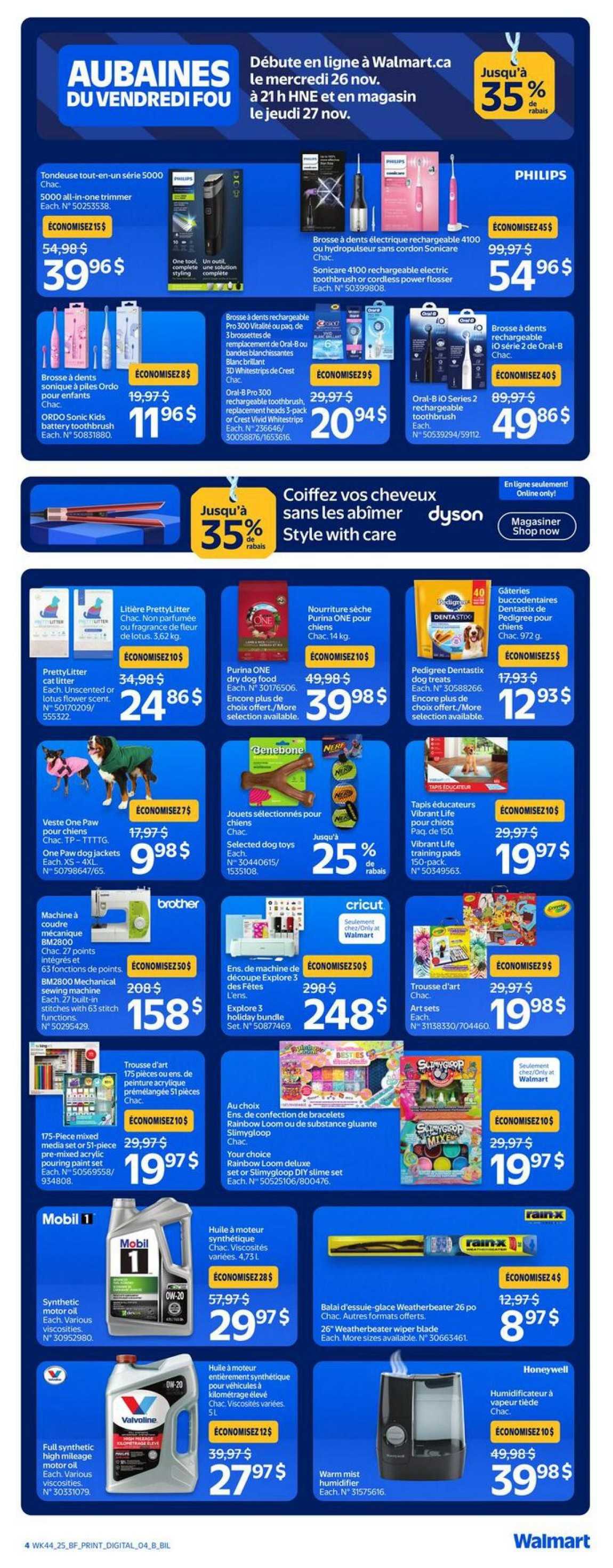 Walmart (QC) Black Friday Flyer November 27 to December 3