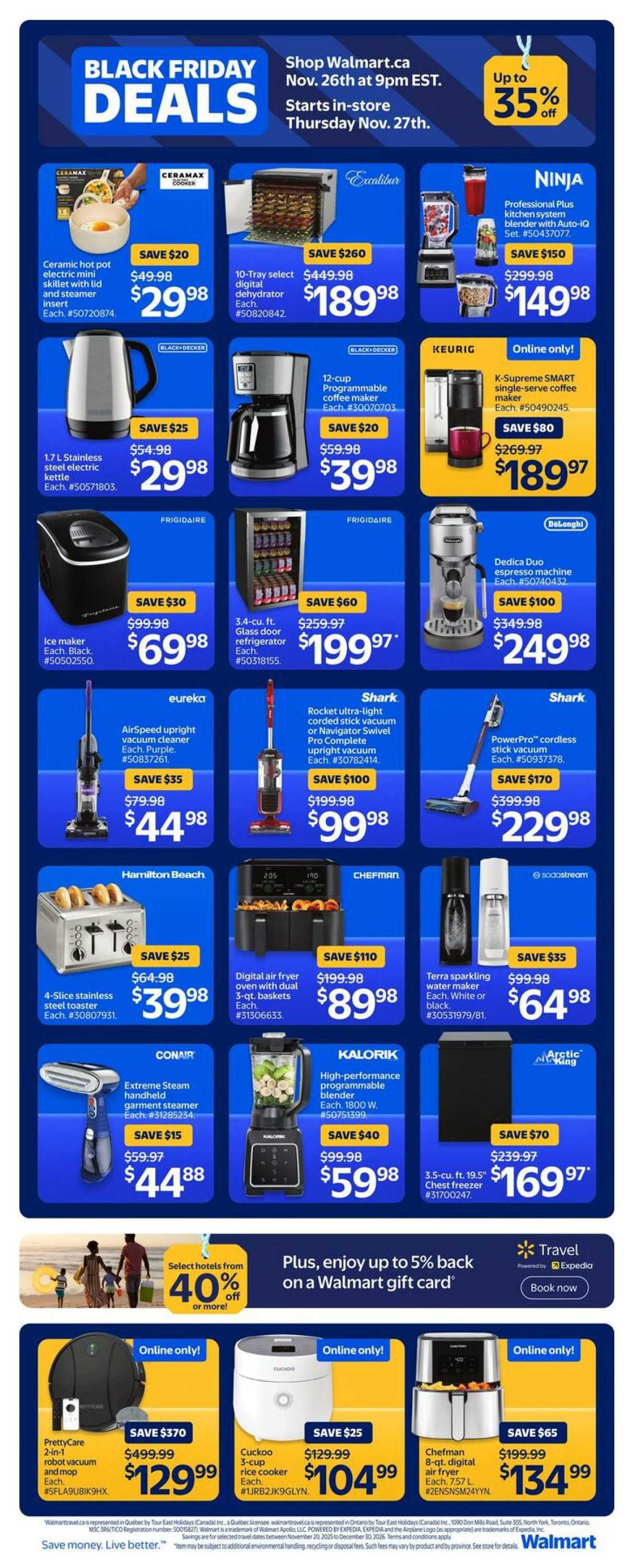 Walmart (West) Black Friday Flyer November 27 to December 3