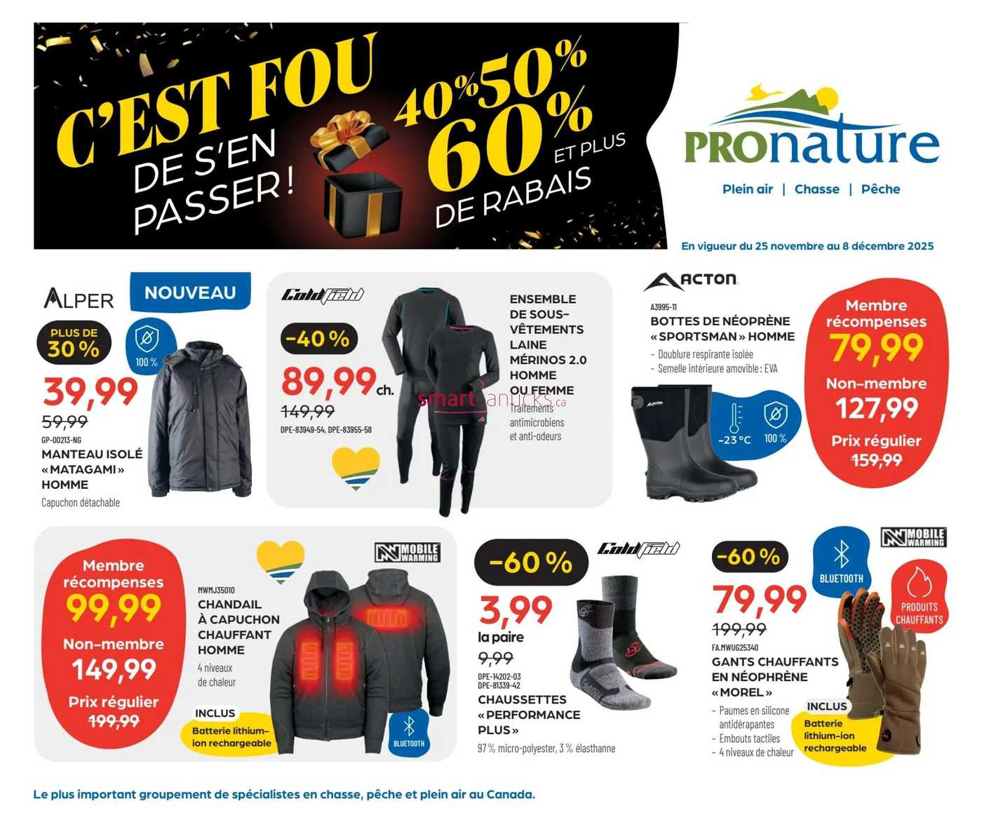 Pronature Flyer November 25 to December 8