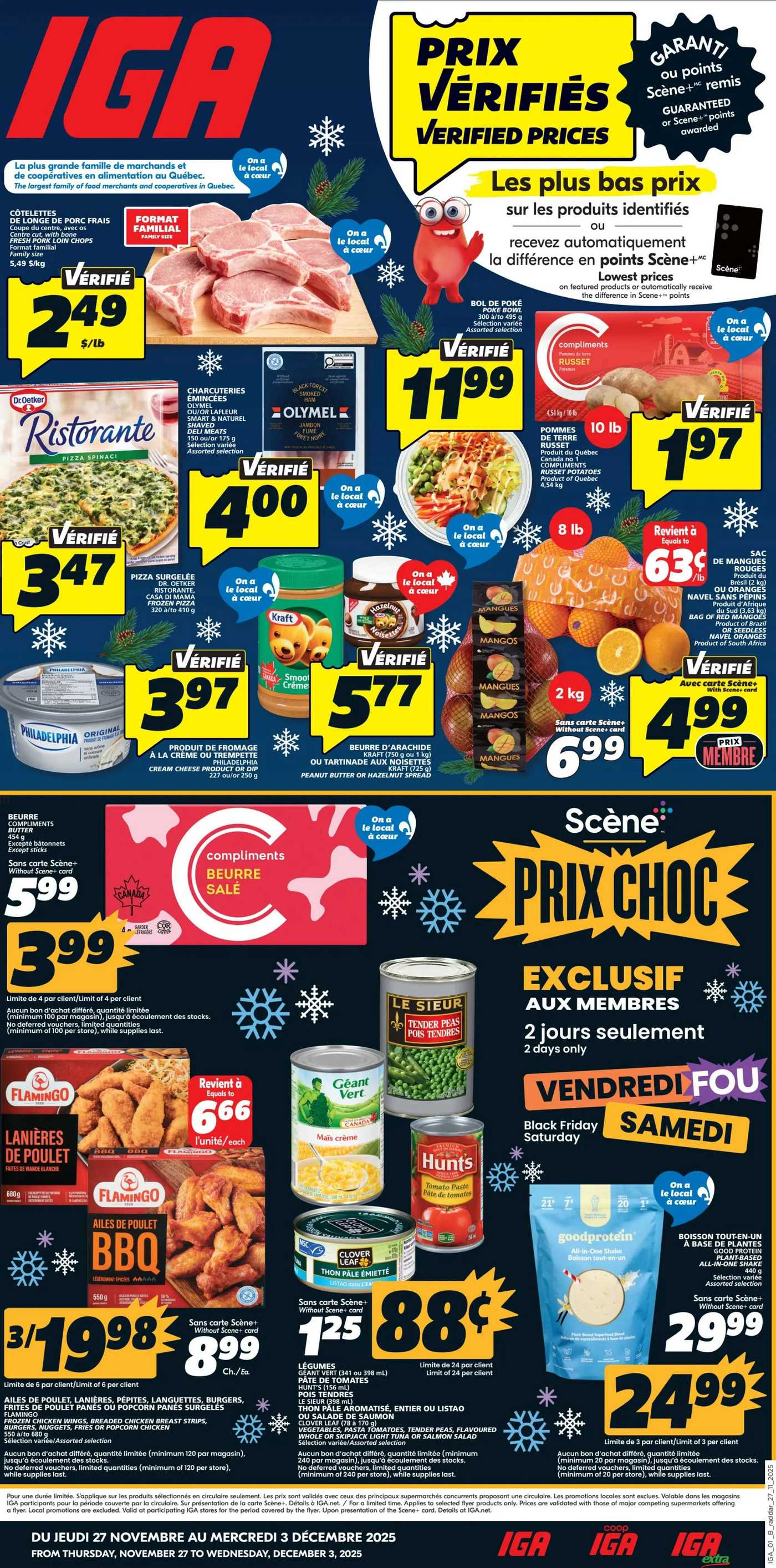 IGA (QC) Flyer November 27 to December 3