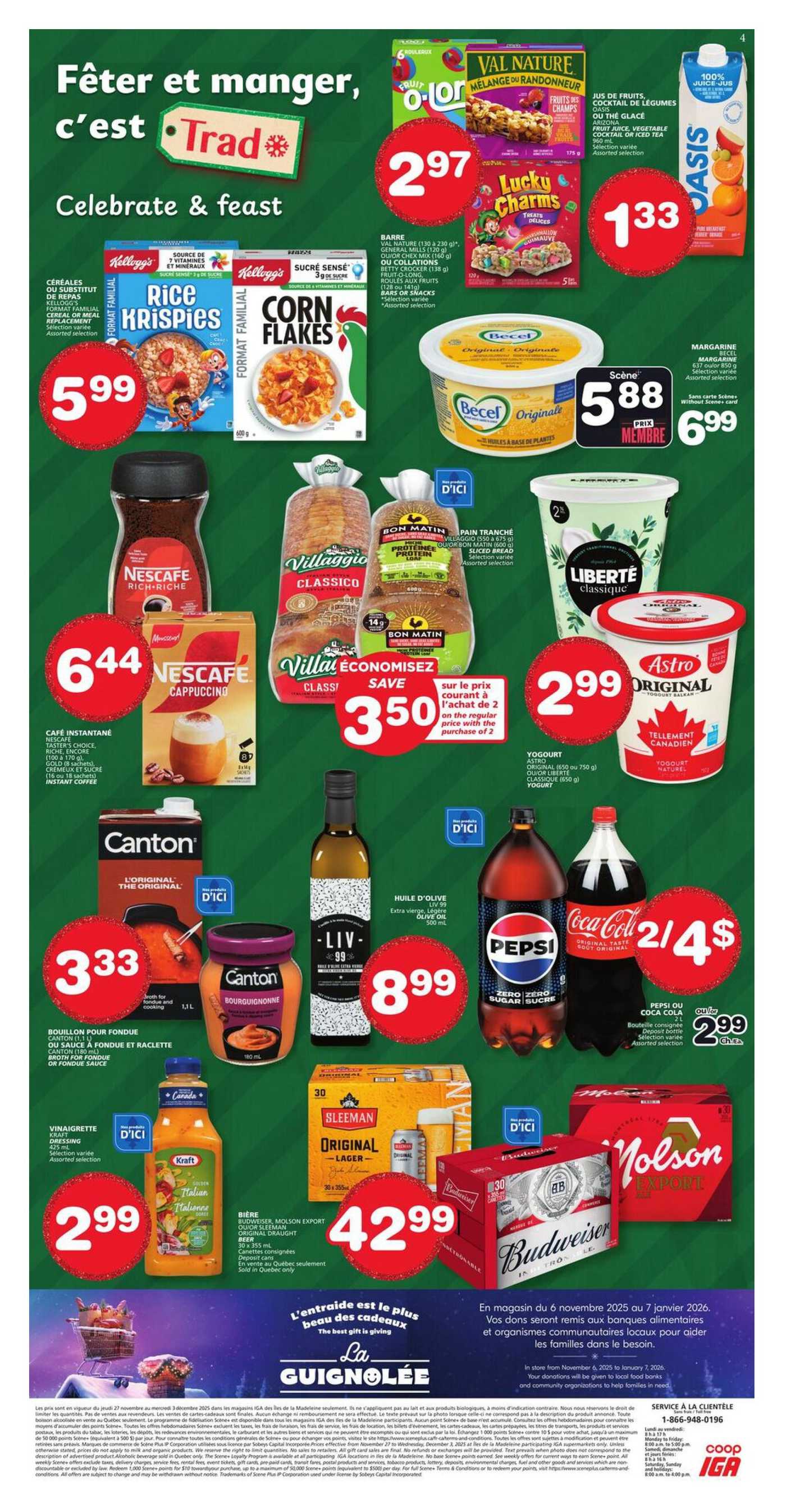 Coop IGA (QC) Flyer November 27 to December 3