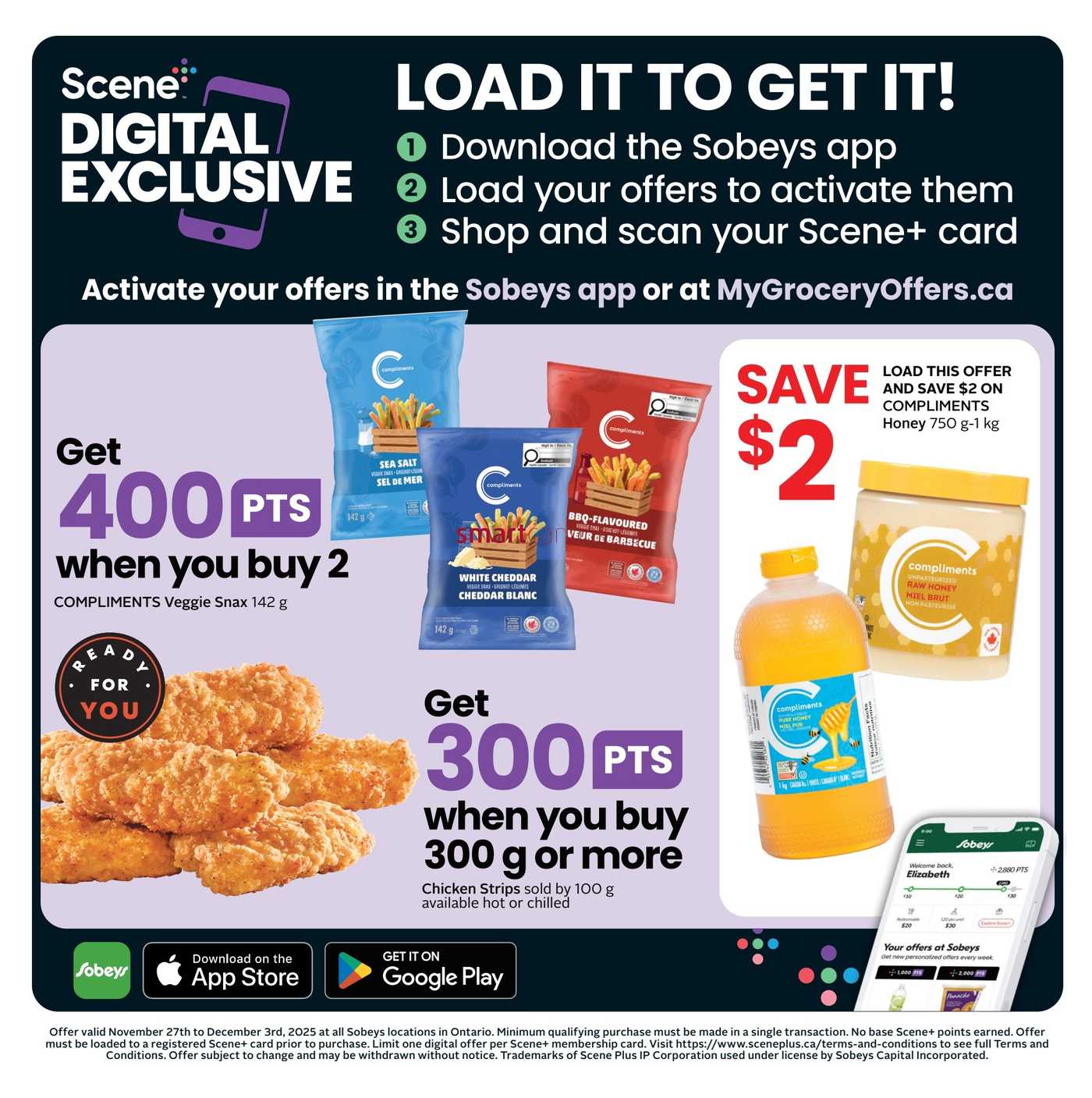 Sobeys (ON) Flyer November 27 to December 3