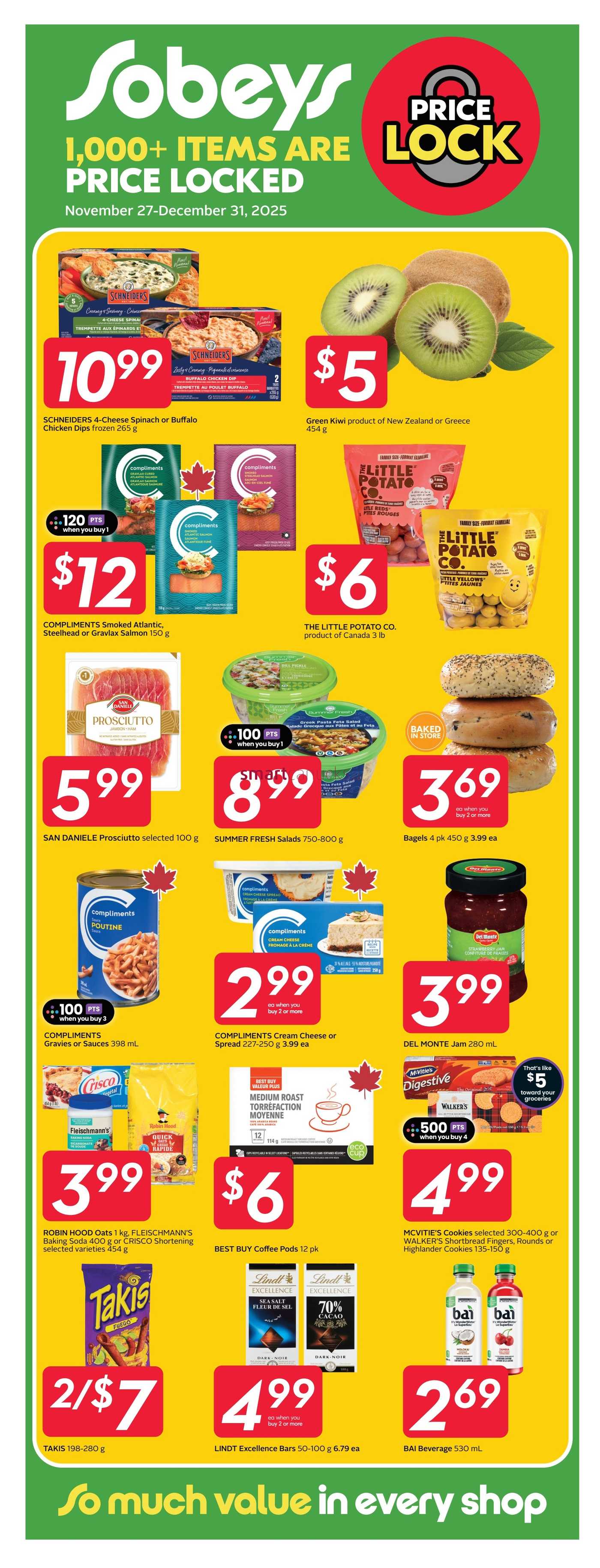 Sobeys (Atlantic) Flyer November 27 to December 3