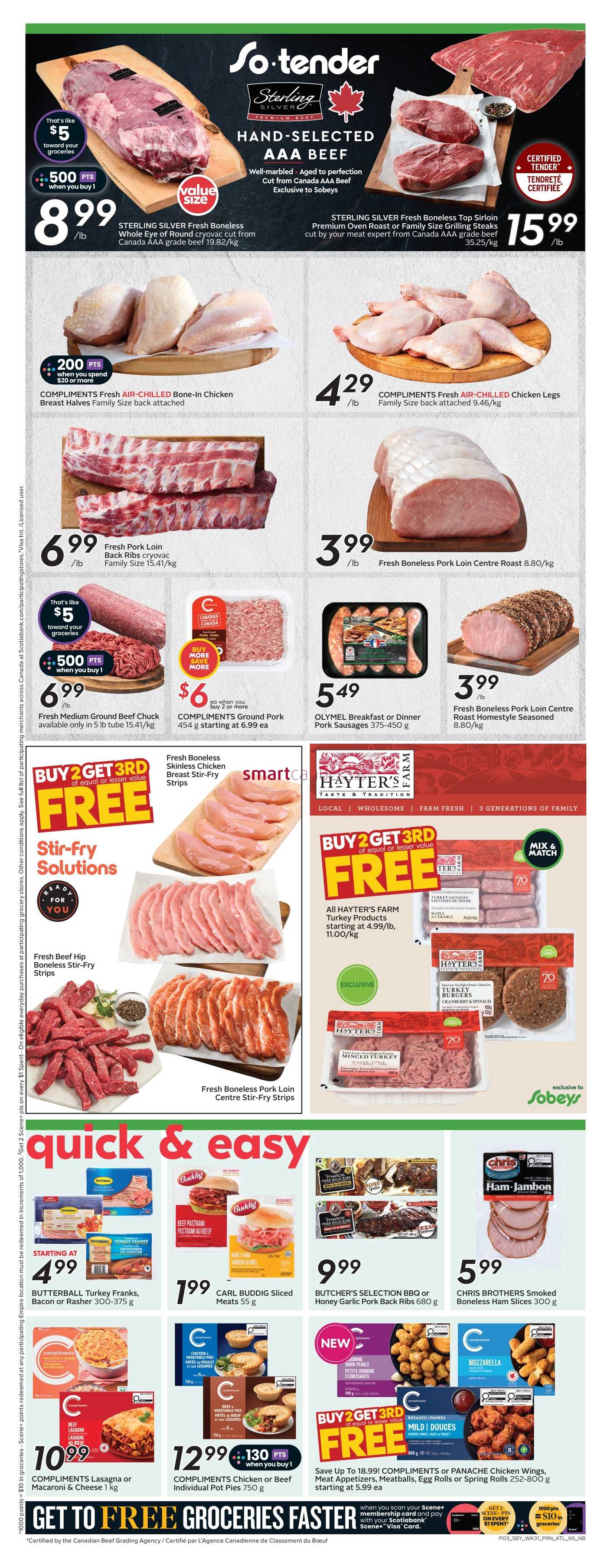 Sobeys (Atlantic) Flyer November 27 to December 3