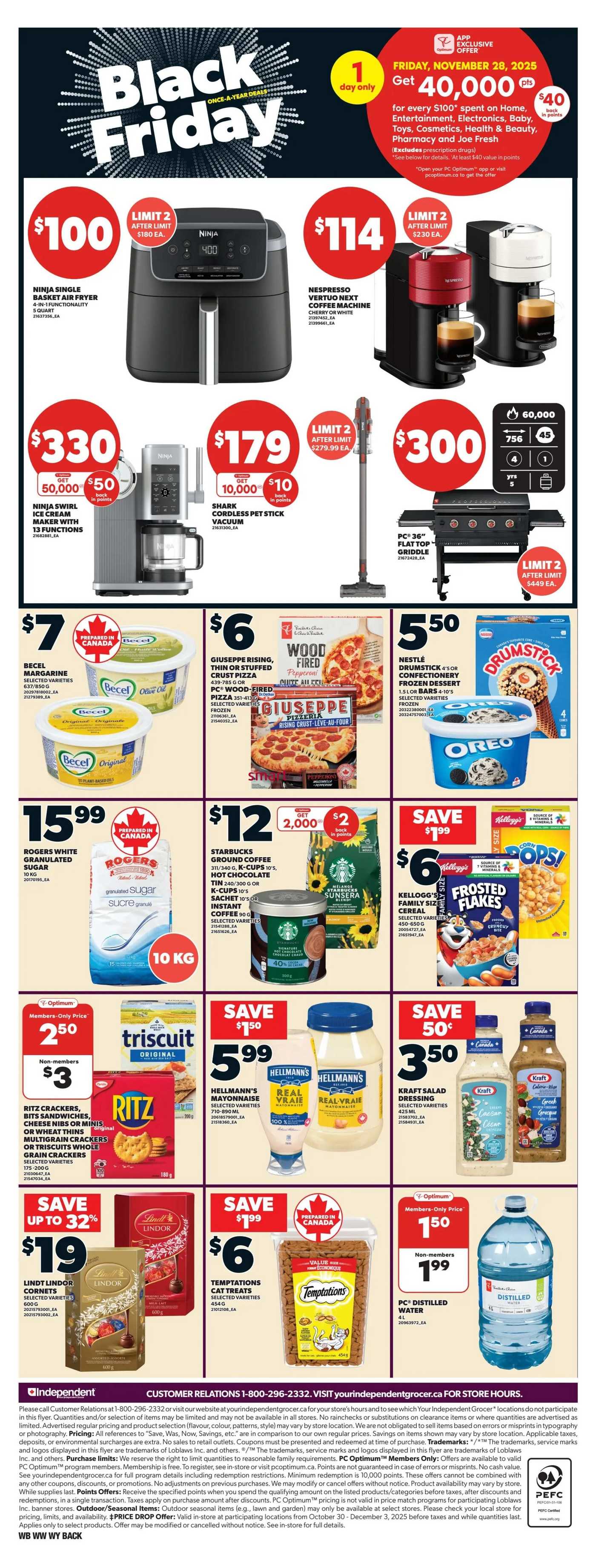 Independent Grocer (West) Flyer November 27 to December 3