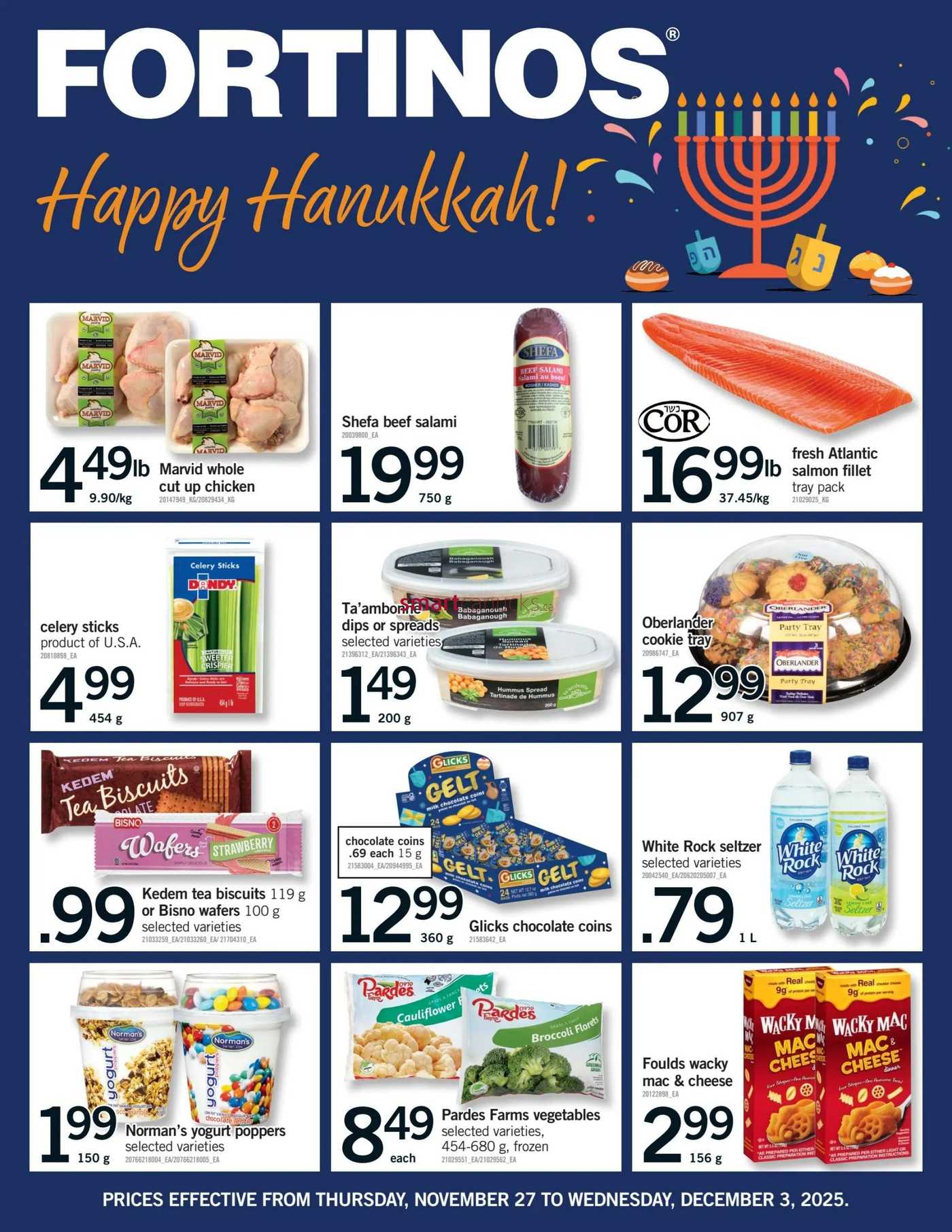 Fortinos Flyer November 27 to December 3