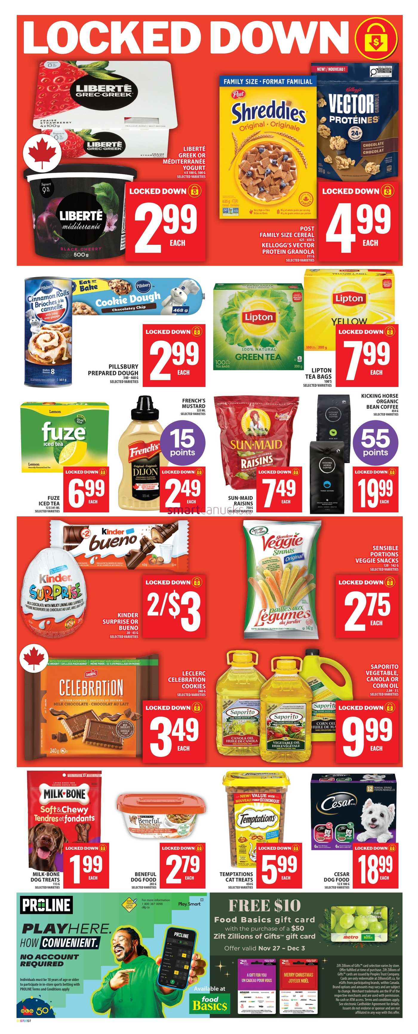 Food Basics Flyer November 27 to December 3