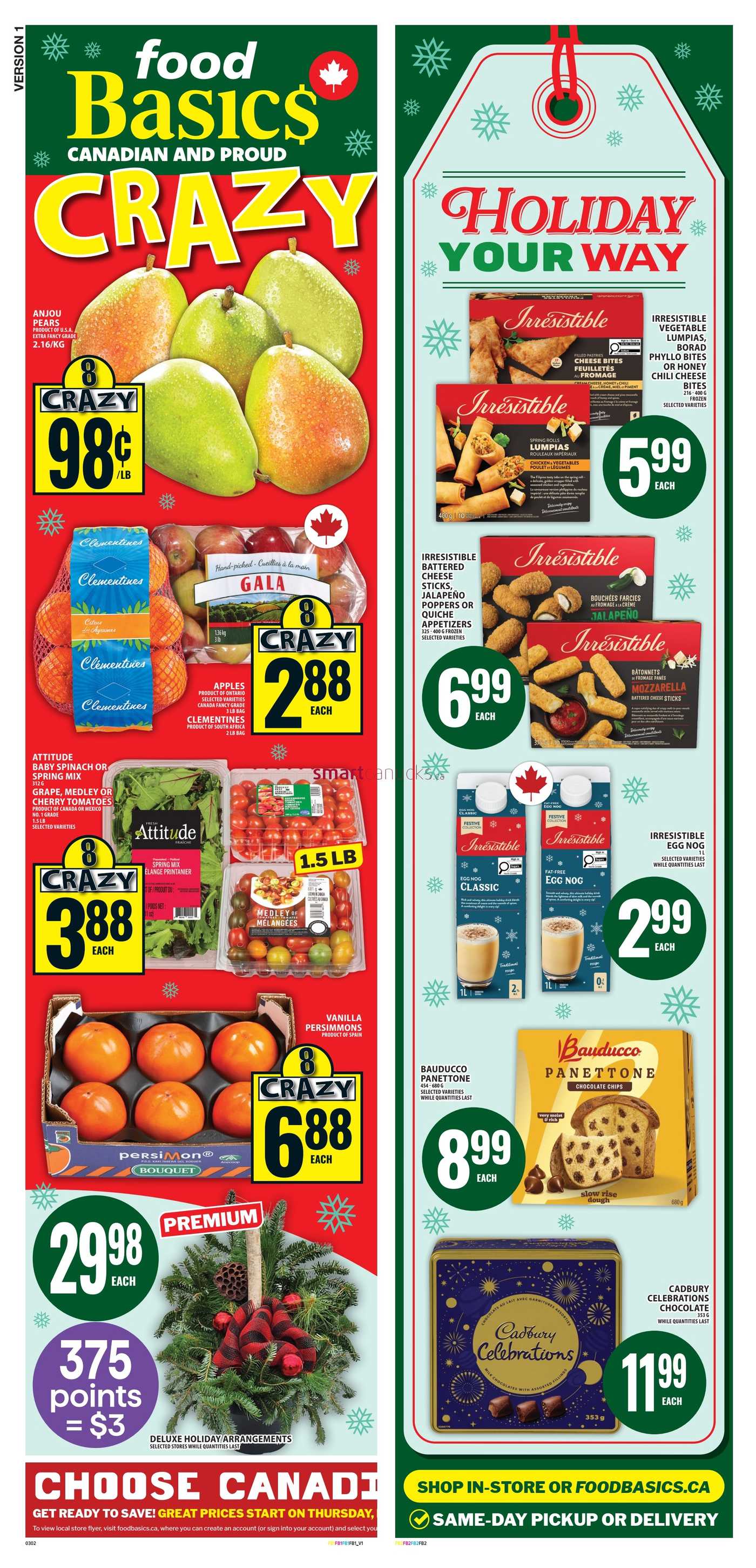 Food Basics Flyer November 27 to December 3