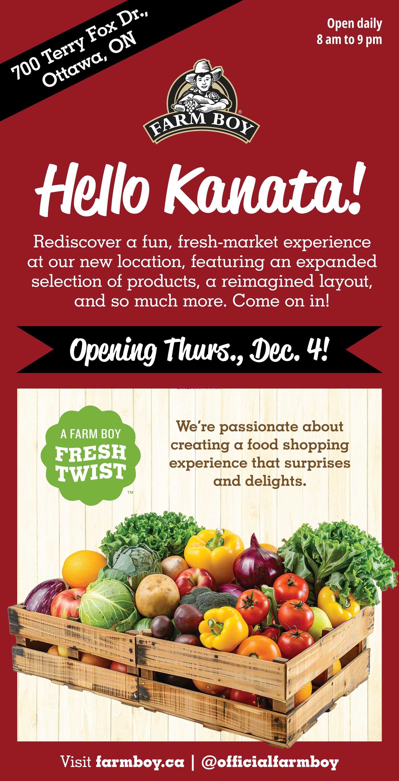 Farm Boy (Cambridge, Hamilton, king & Weber, Fairway, Brantford) Flyer ...